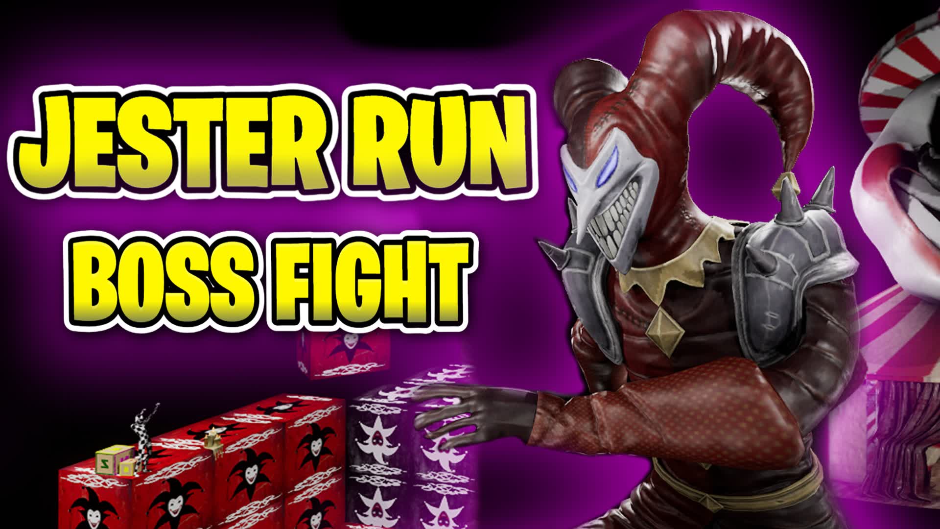 🤡JESTER RUN: BOSSFIGHT🤡 6567-8878-8617 by bambii88 - Fortnite Creative Map Code - Fortnite.GG