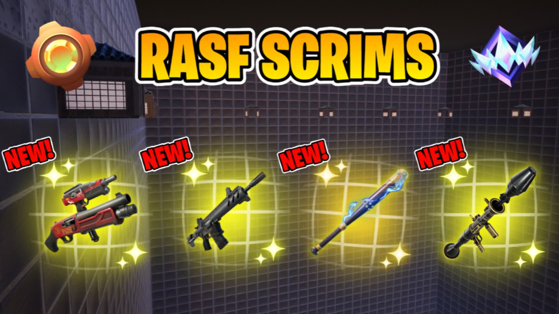 RASF Scrims سكرمز