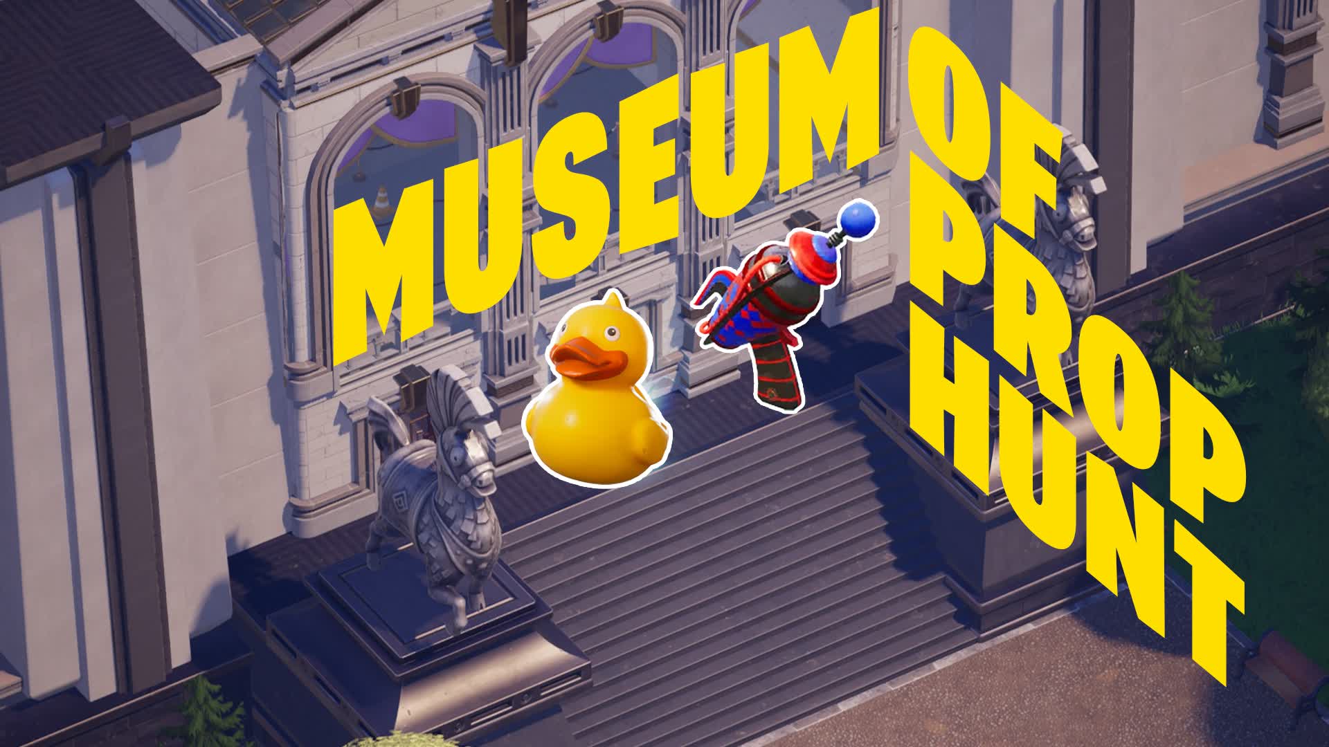 Prop Hunt – MUSEUM 2401-1495-3319 by oldskull - Fortnite Creative Map Code - Fortnite.GG