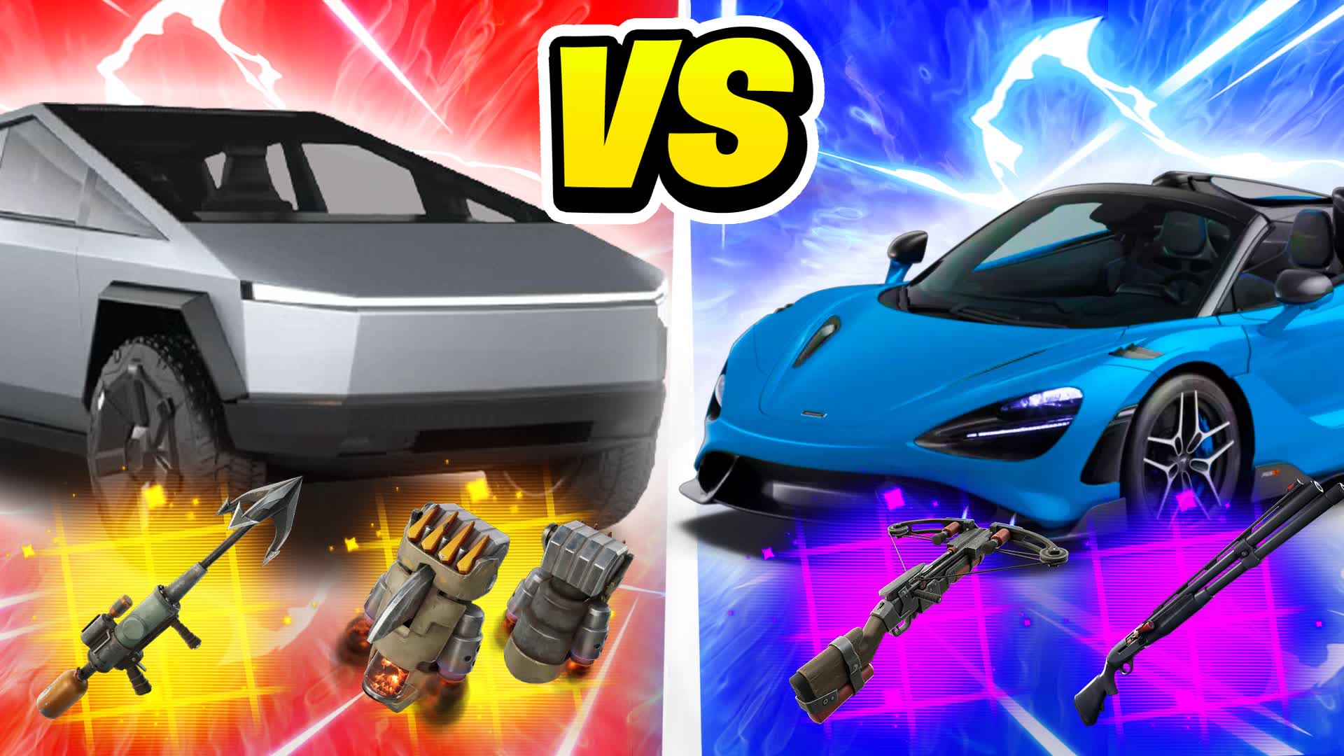 TESLA VS MCPLAREN 🔴🔵 1347-2732-1382 by octo-game-squid - Fortnite ...