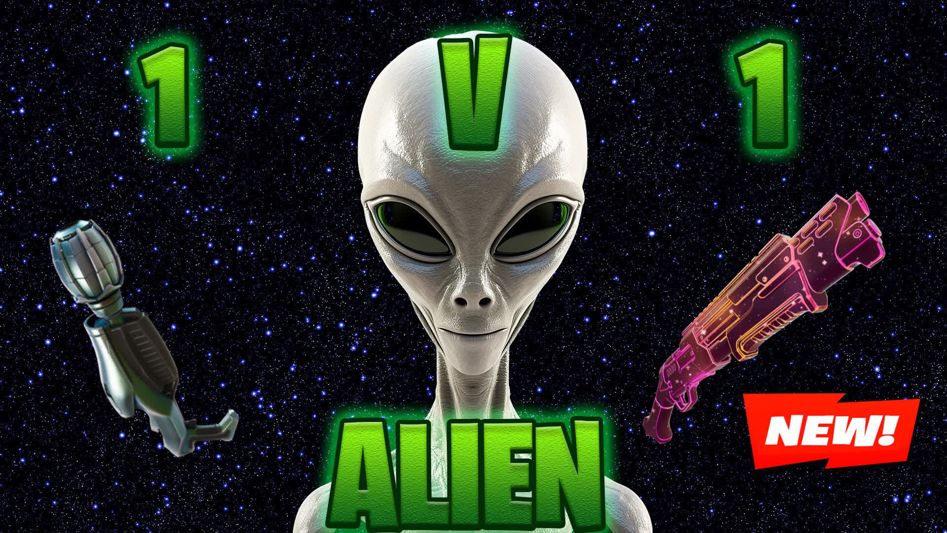 ⭐️UNREAL👽ALIEN👽1V1🎯 4360-5781-4237 by zhakumi - Fortnite Creative Map ...