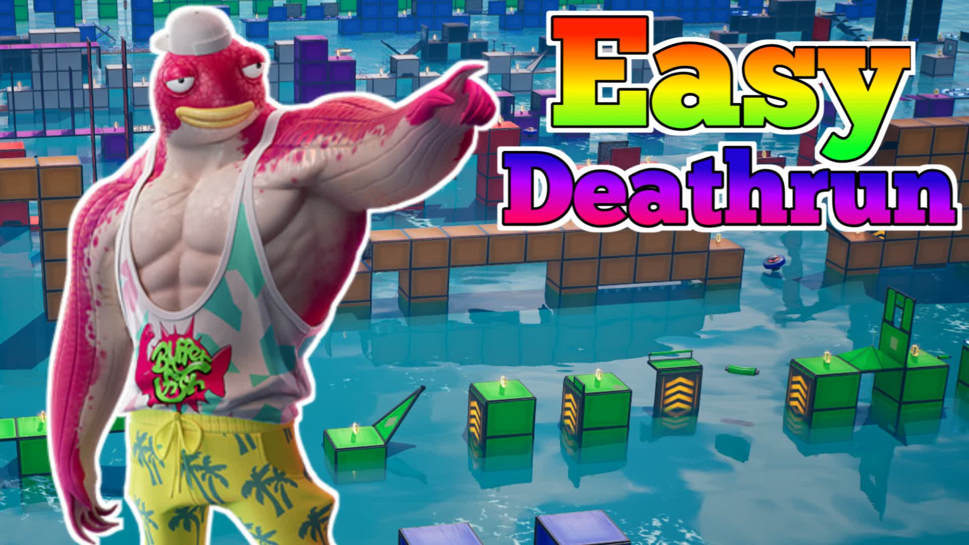 Easy Deathrun (350 Levels) 1433-7889-5119 by myrian - Fortnite Creative ...