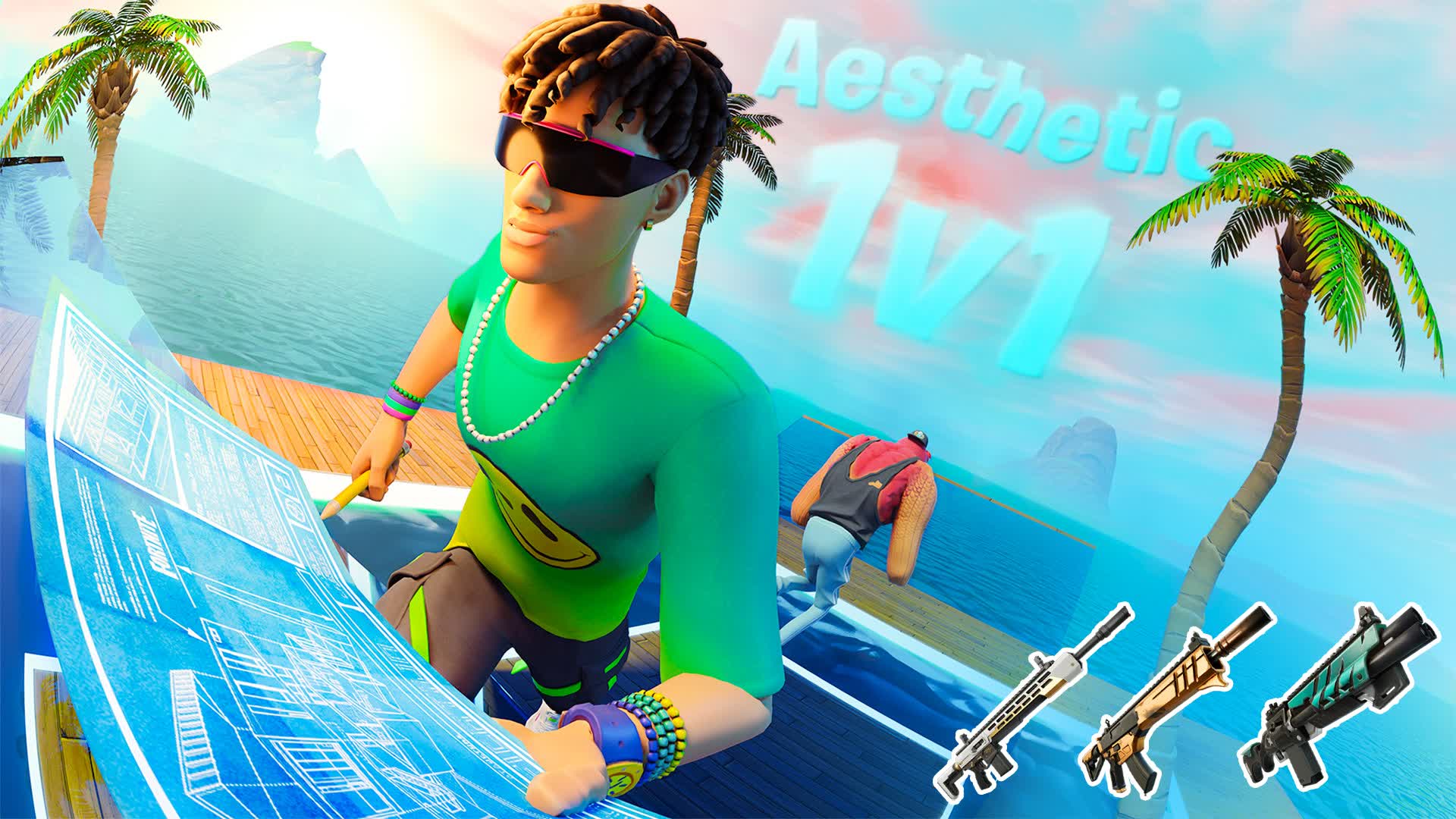 Aesthetic 1v1s 3927-8422-7996 by teadoh - Fortnite Creative Map Code ...