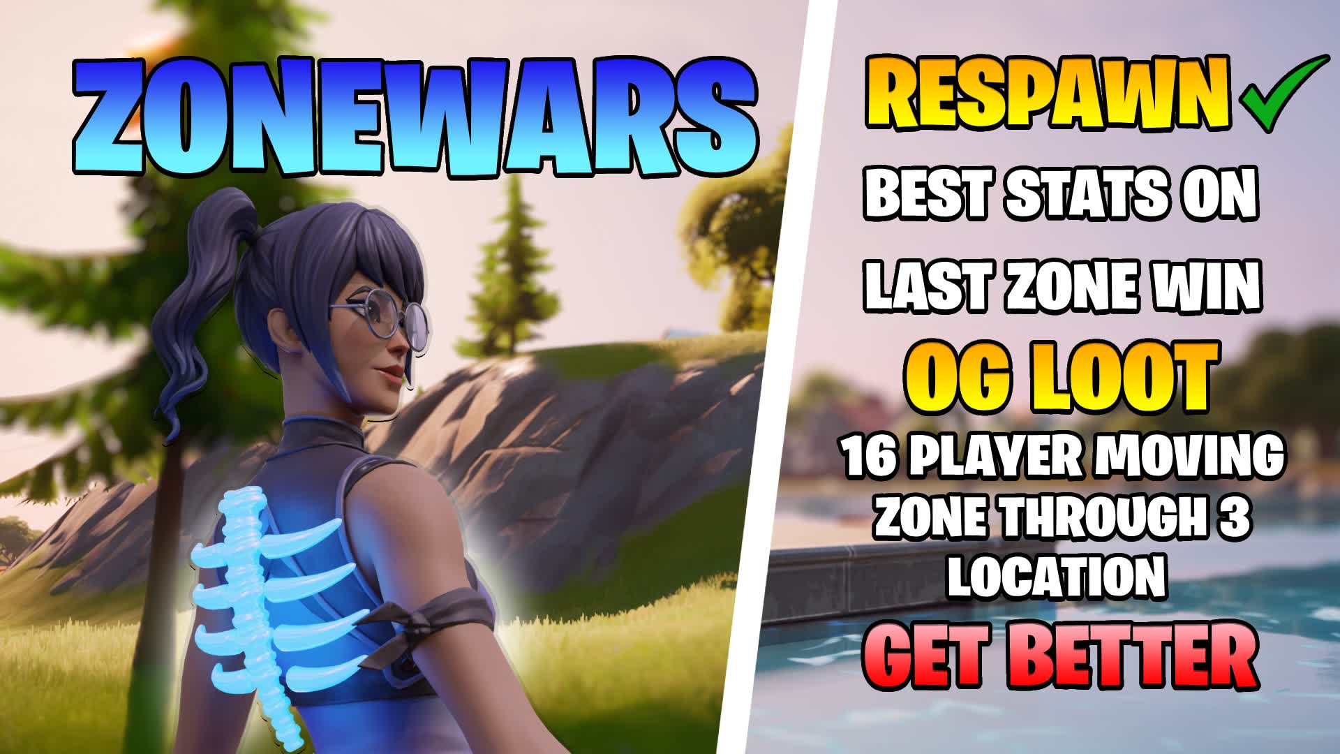 ENDLESS ZONE WARS 0468-8527-9374 by naisuu - Fortnite Creative Map Code - Fortnite.GG