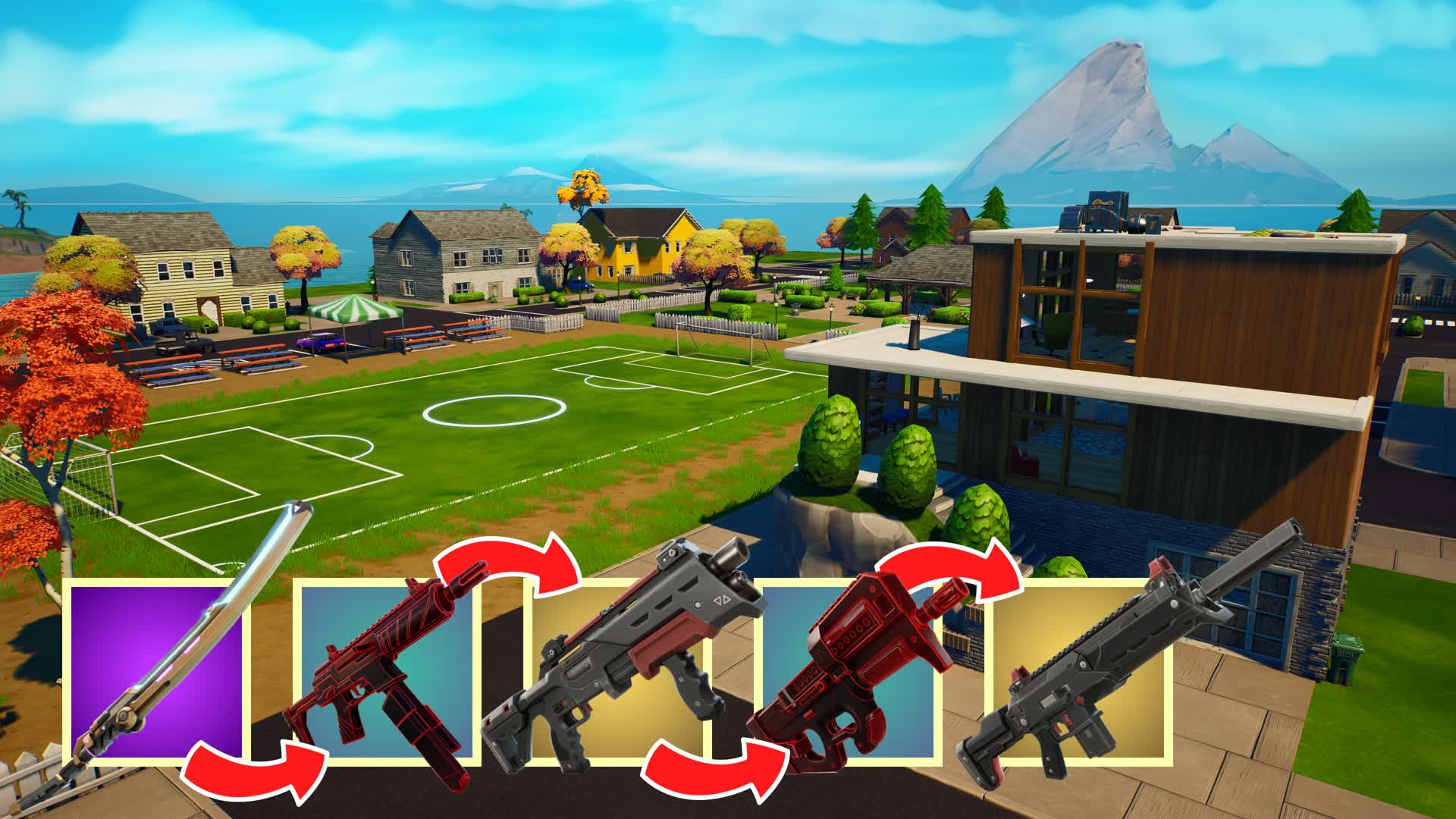 OG Pleasant Park - Gun Game 5275-5204-1607 by asterfn - Fortnite.GG