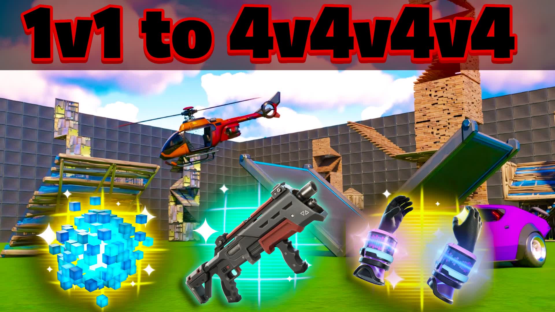 every gun 1v1 1314-7710-6096 by joeyfg - Fortnite Creative Map Code ...