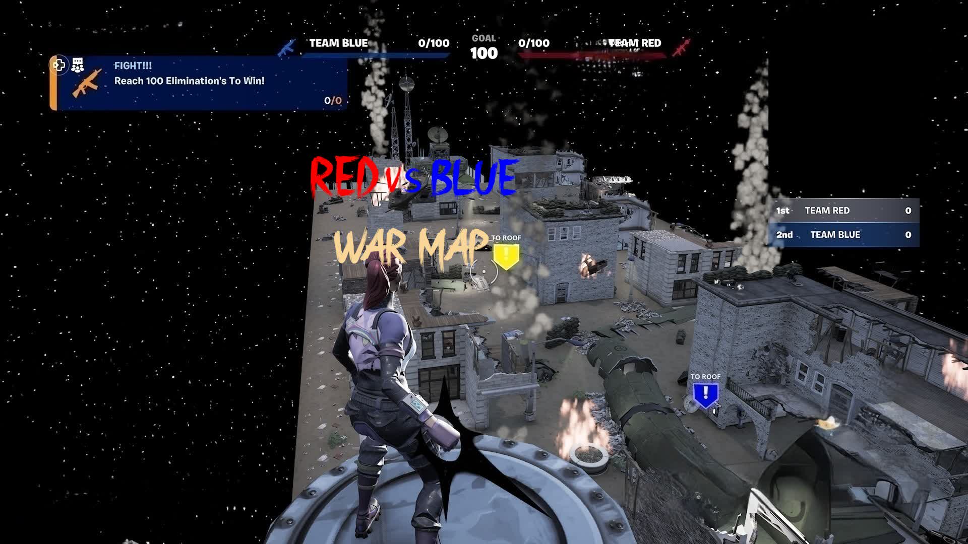 RED vs BLUE (War Map) 0265-7458-2923 by gho-st - Fortnite Creative Map ...