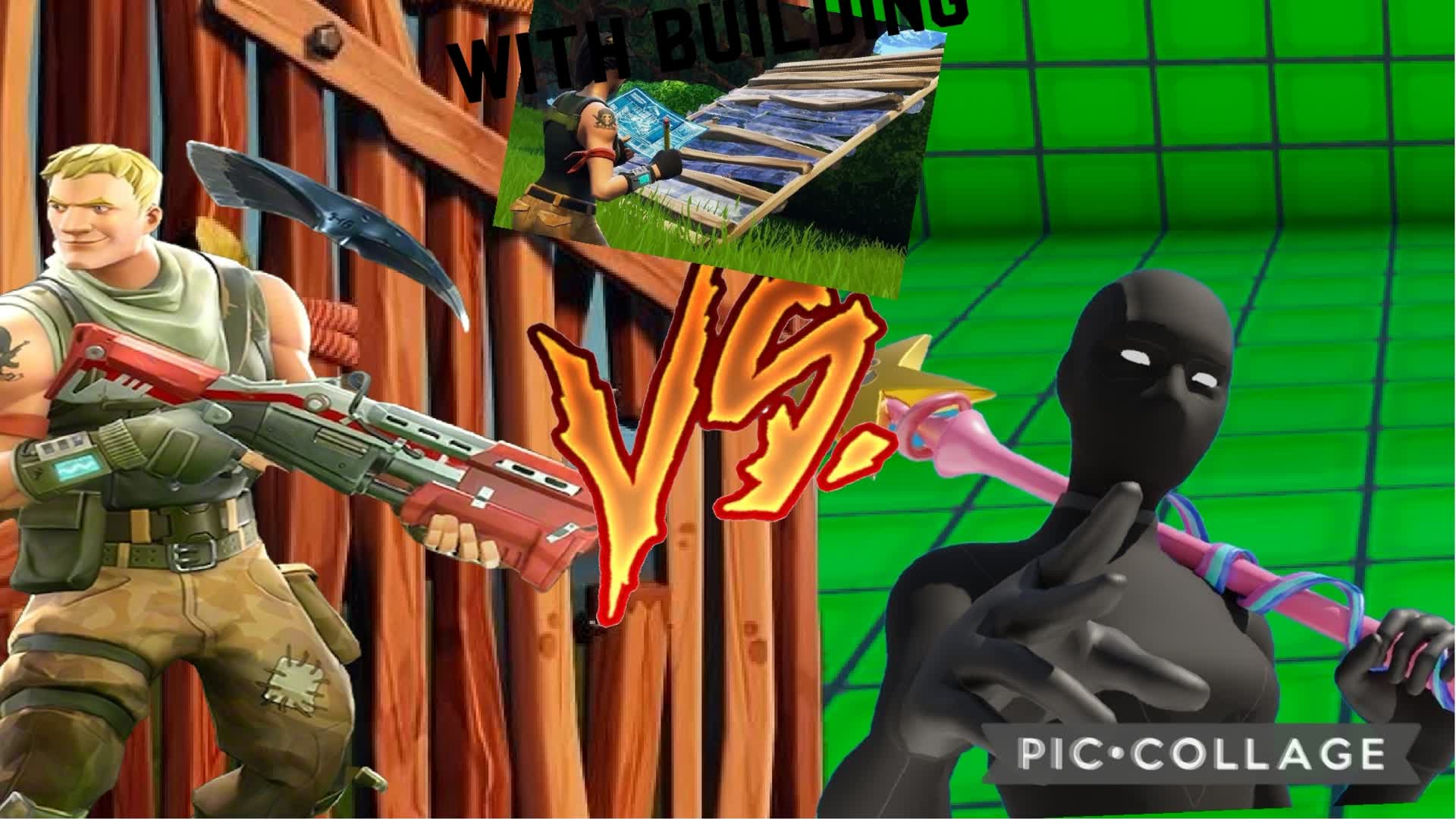 Noob vs pro build 0557-6156-3194 by tyggaming - Fortnite Creative Map ...