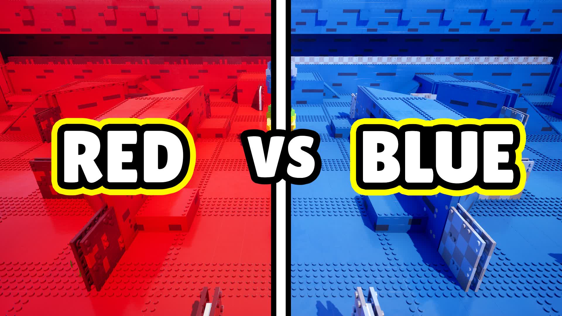 BRICKS RED VS BLUE 🔴🔵 1426-8314-8316 by nomodskekw - Fortnite Creative ...