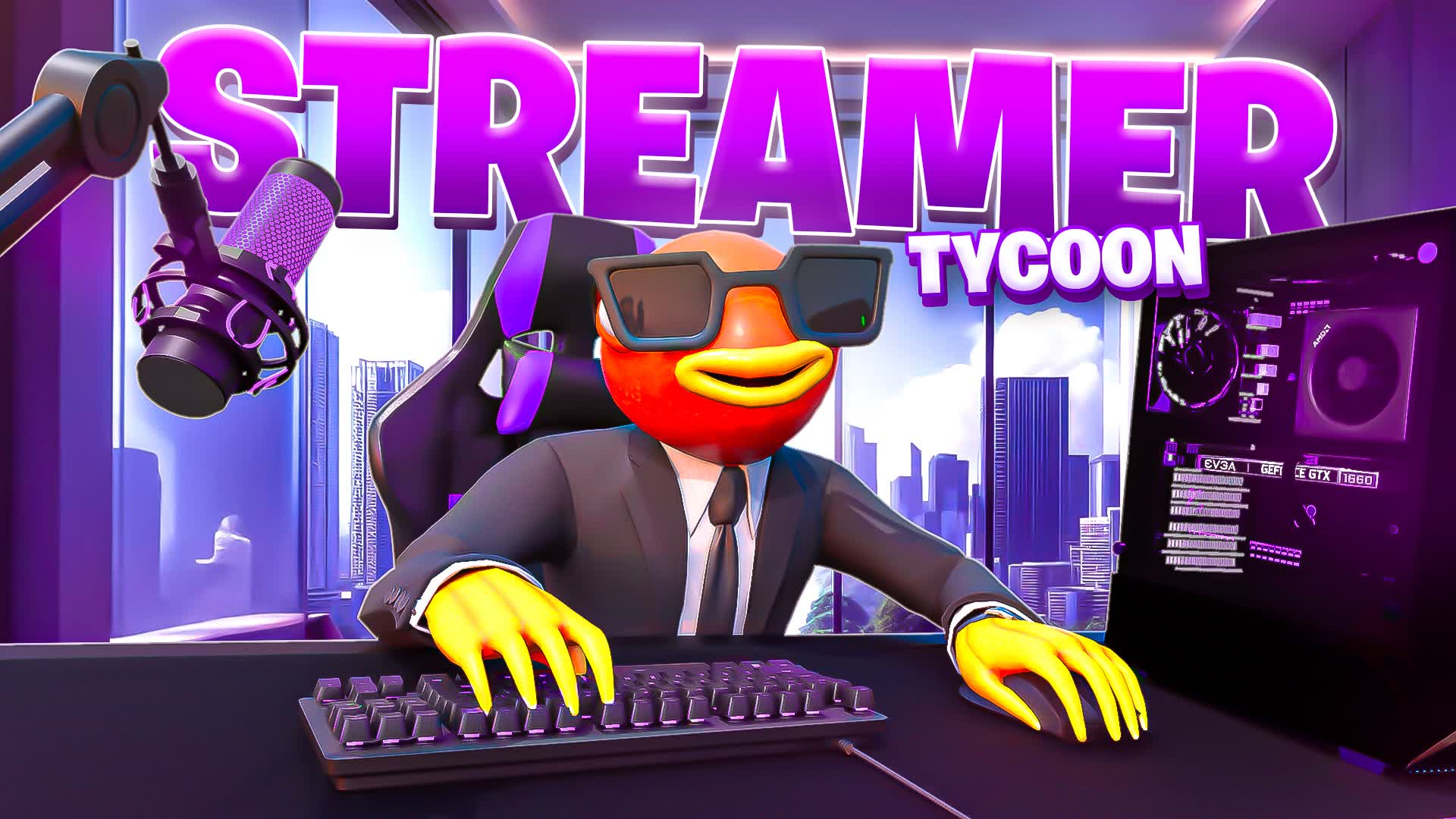 STREAMER TYCOON🎥 2402-6423-3055 by drzen - Fortnite