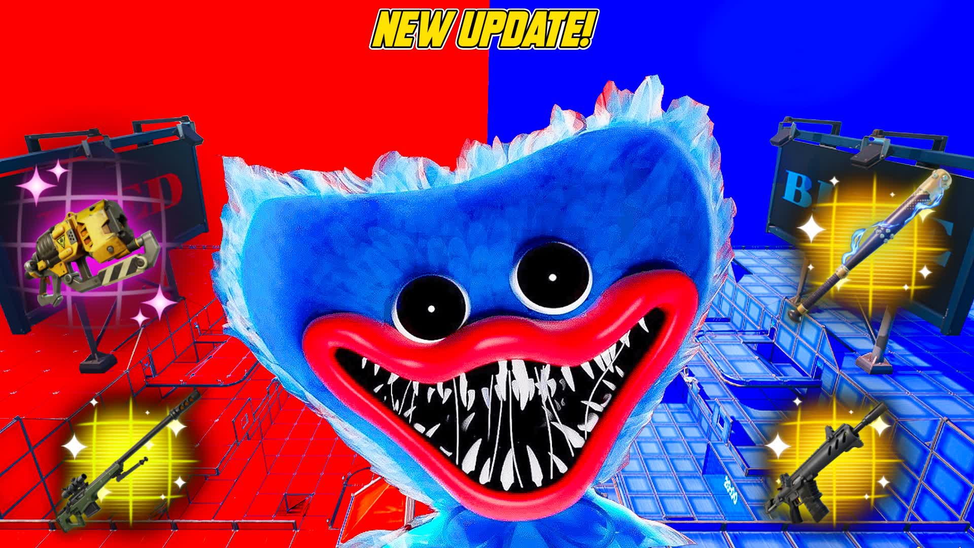 NEW POPPY RED VS BLUE 🔴🔵 1753-9126-4237 by cosmin.fn1 - Fortnite ...