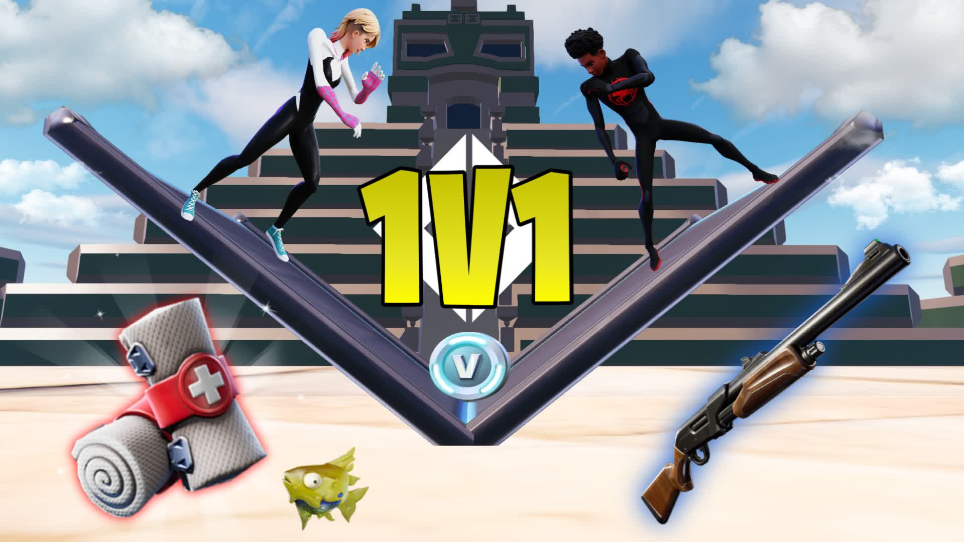 🏆THE MUMMY 1V1 5021-1353-1253 by maaran - Fortnite Creative Map Code - Fortnite.GG