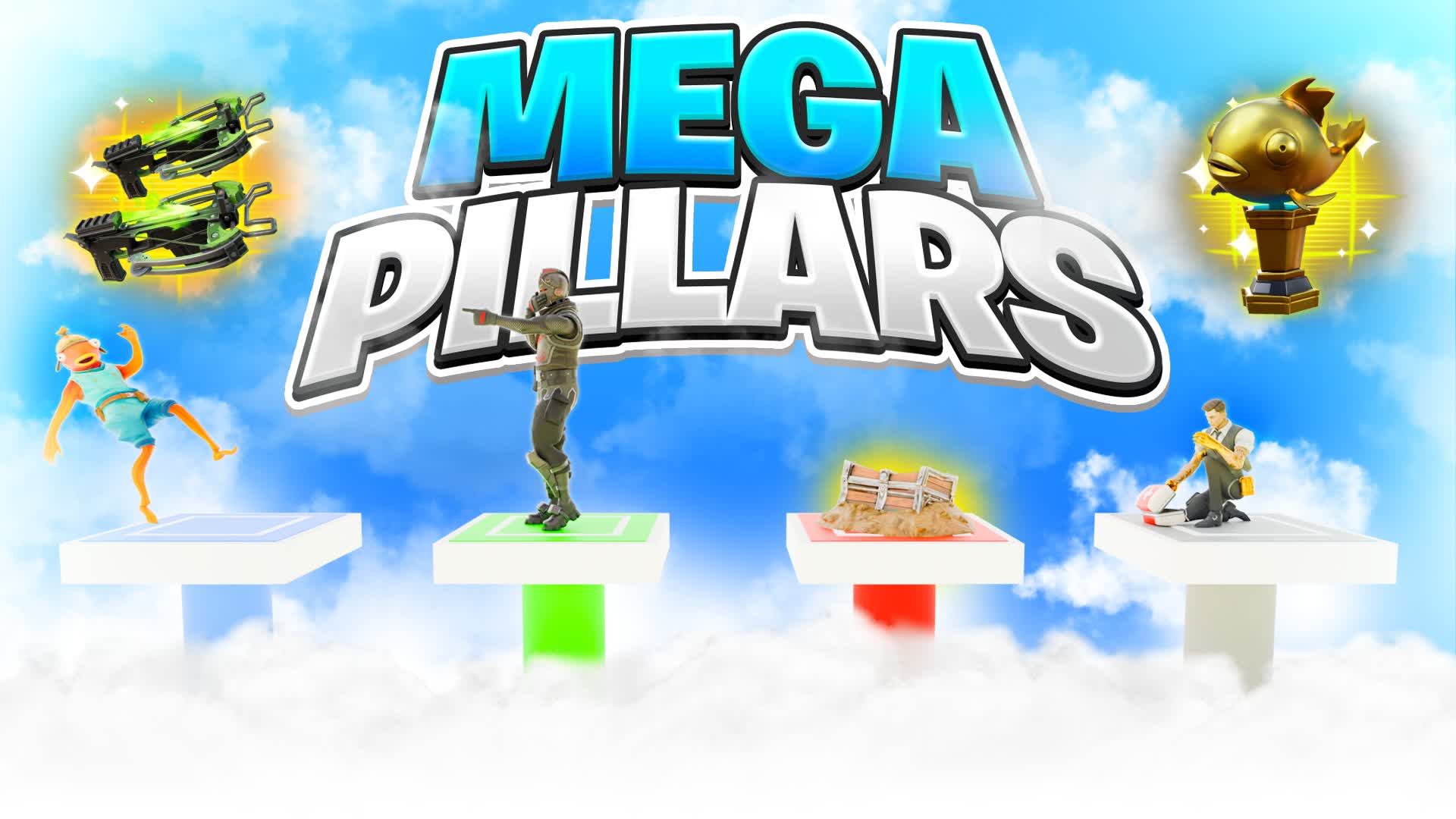 MEGA PILLARS NEW 1216-5158-3675 by mrpeak - Fortnite Creative Map Code ...