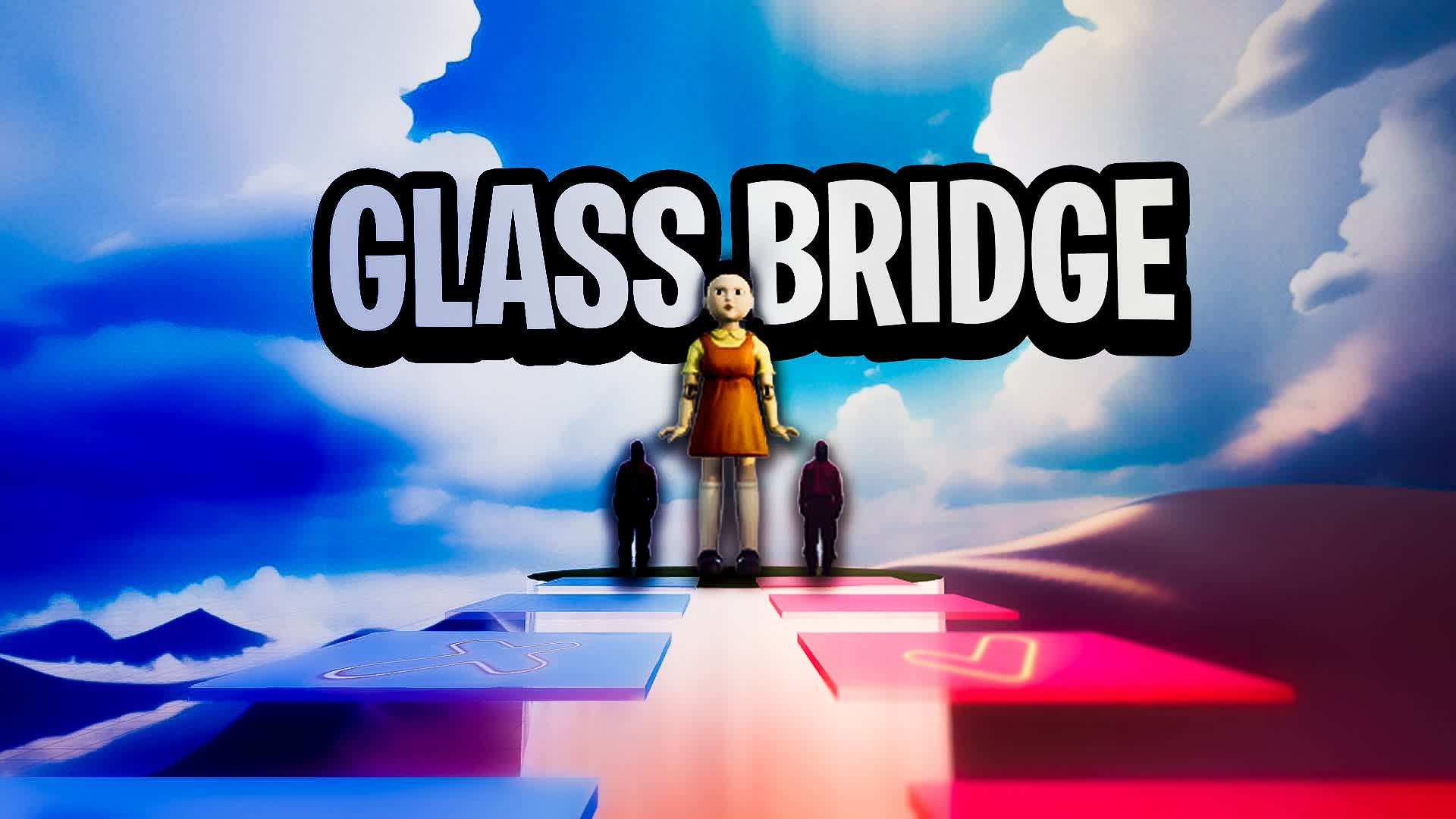 🦑GLASS BRIDGE - SQUID 2🦑 1337-5882-1537 by jn09 - Fortnite