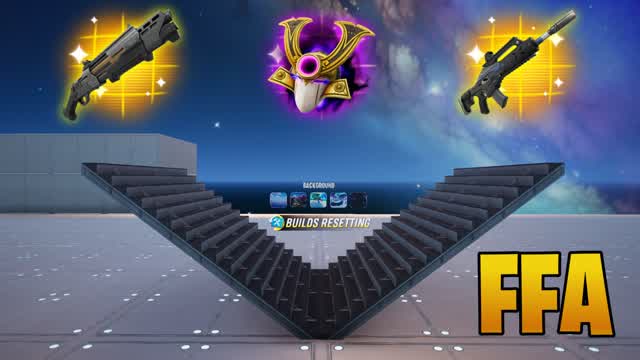 1V1 GALAXY BUILD FIGHTS 3191-9986-5897 par texture - Fortnite