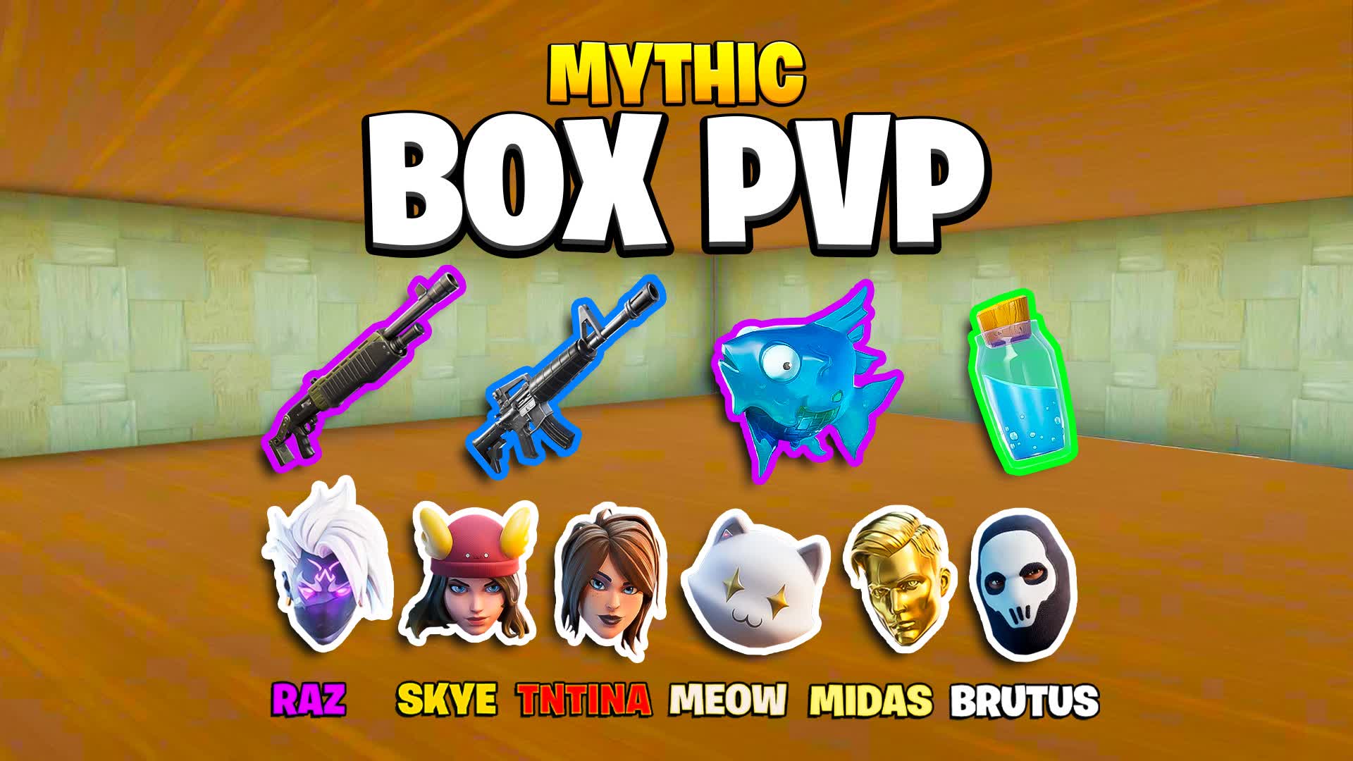 ⭐ MYTHIC BOX PVP 2 📦 9789-9951-1856 by rafatoja - Fortnite Creative Map ...