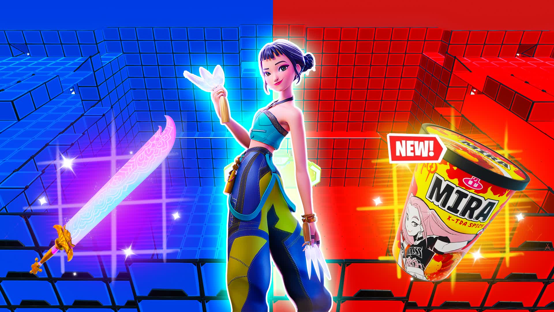MEGA KPOP RED VS BLUE 🔴🔵 DEMONS 👹 1844-6262-8764 by mrluffy - Fortnite ...