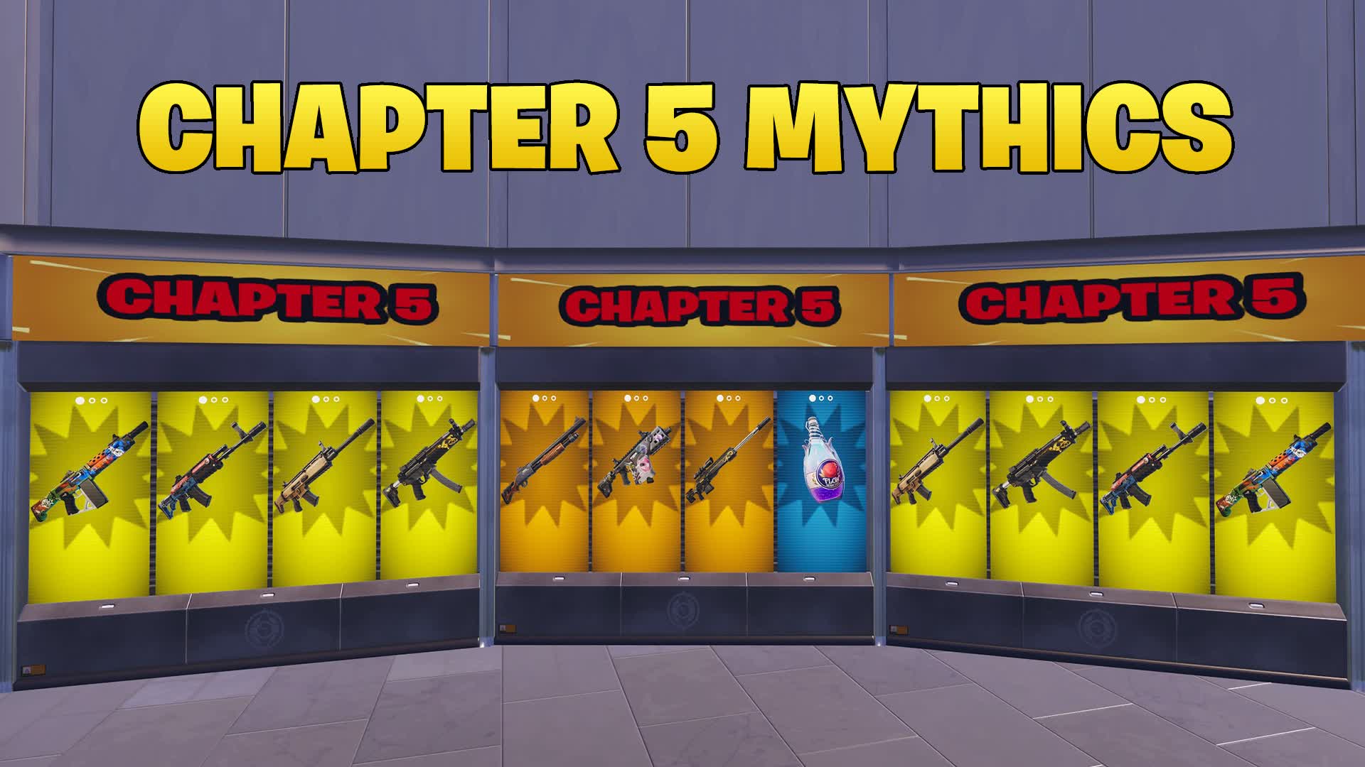 FFA CHAPTER 5 🔥 MYTHICS 3567-6498-8977 من ابتكار bananarahhrahh - Fortnite