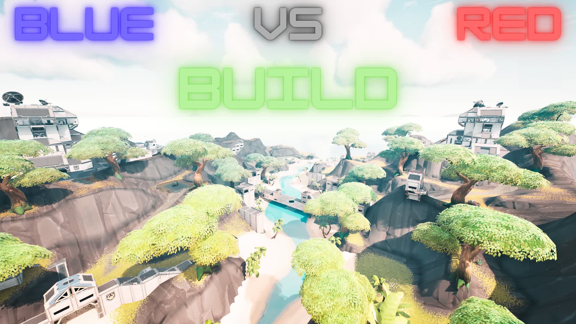 🌴JUNGLE RED VS BLUE BUILD🌴 3890-1760-8800 by mytov - Fortnite Creative ...