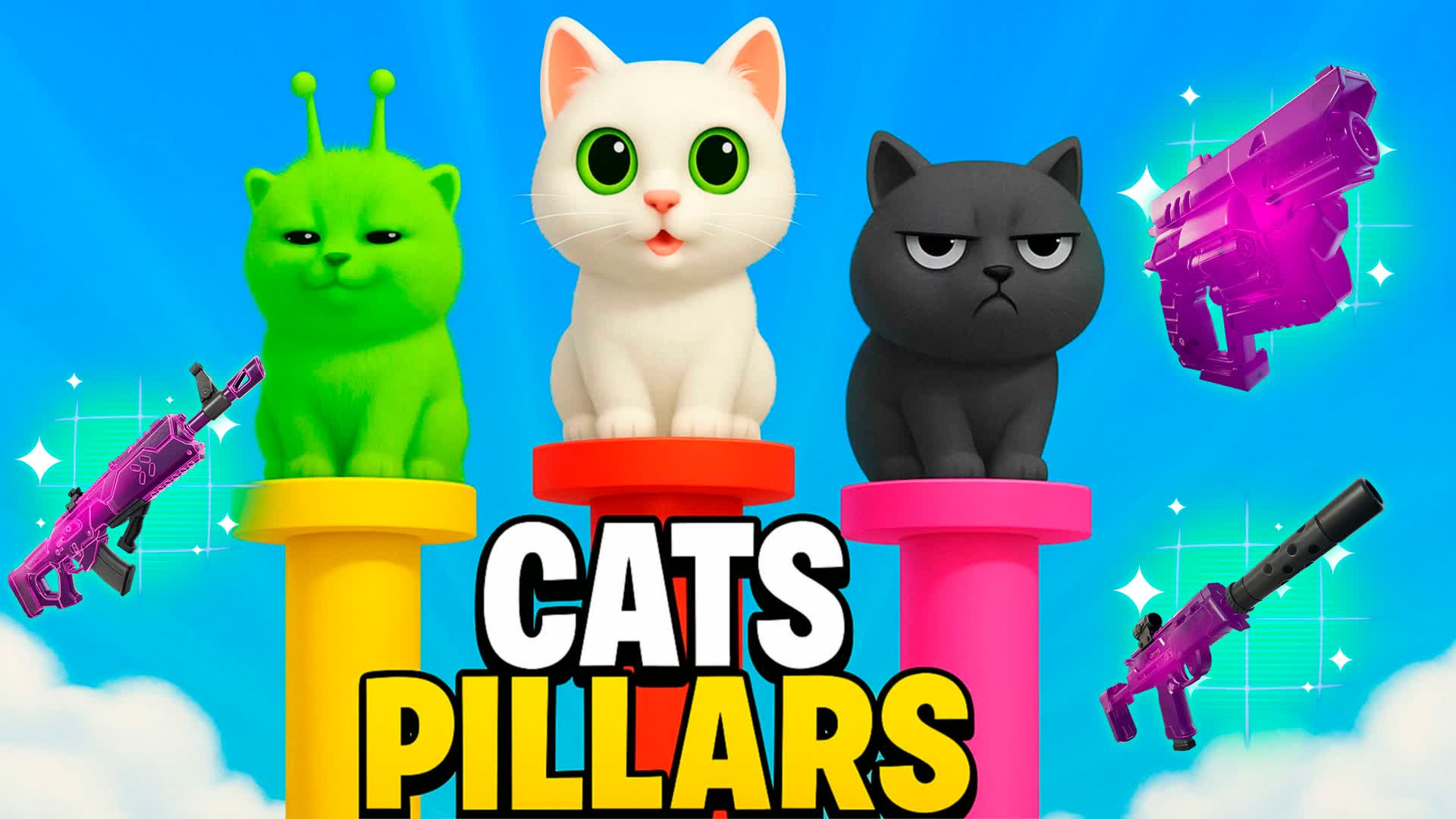 CATS PILLARS 1654-1196-7251 by darthved3r - Fortnite