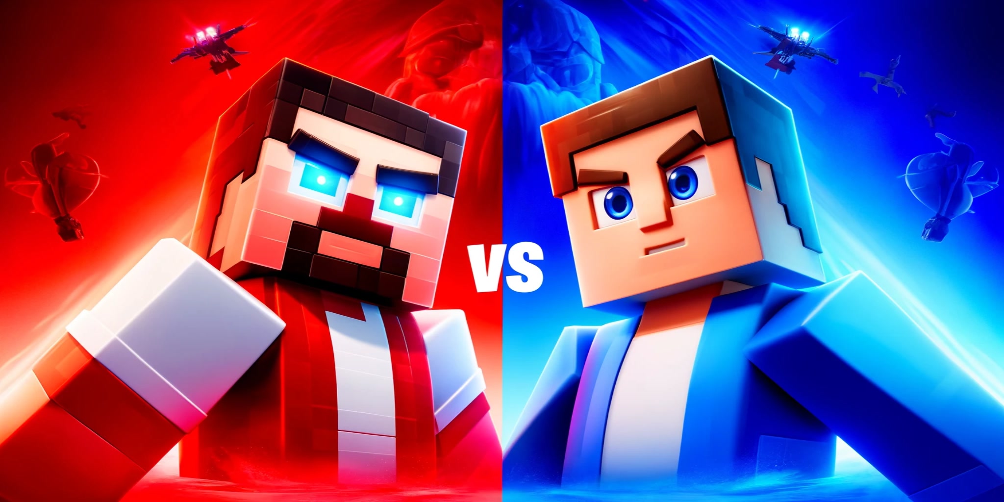 Steve vs Herobrine 👀 Red Vs Blue 4574-7391-5947 by aveman - Fortnite ...