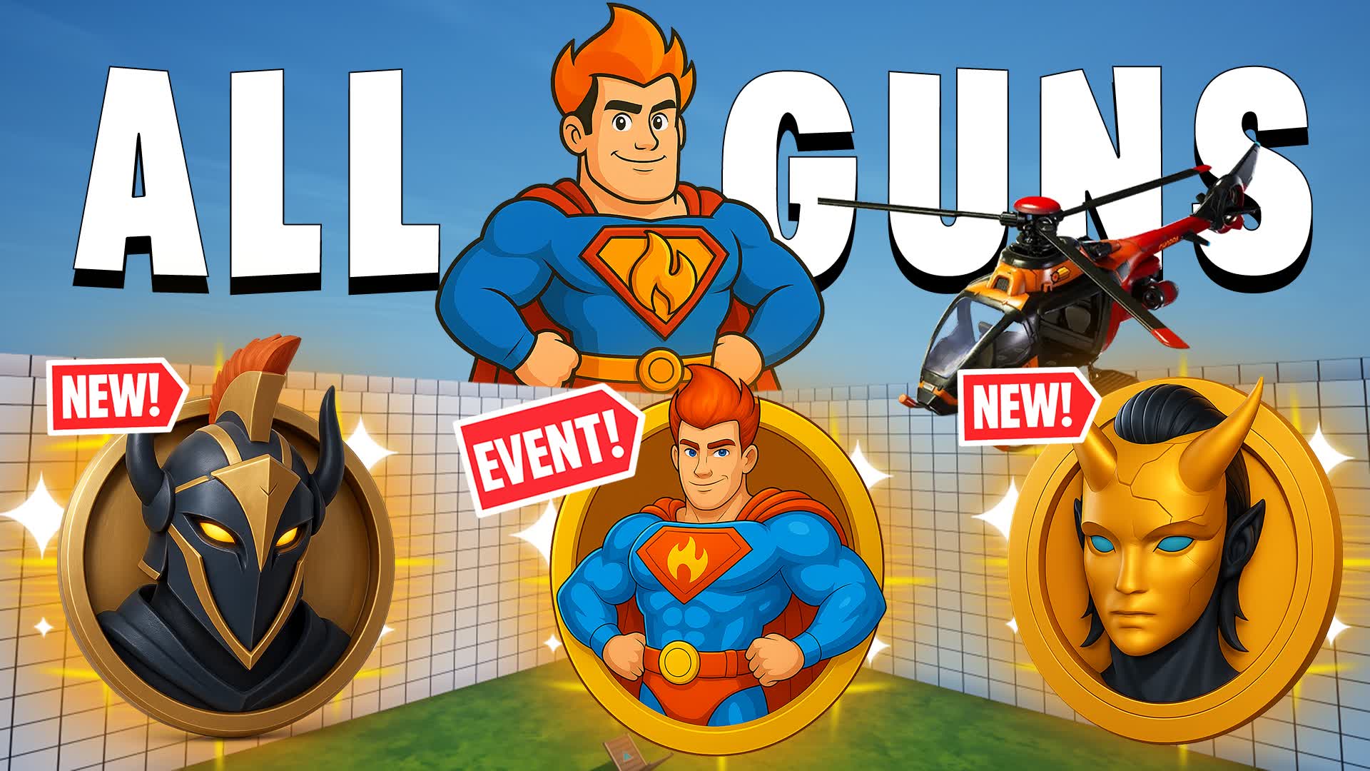 Rage 1V1 All Weapons & Vehicles 2576-6413-2350 by trineelgames ...