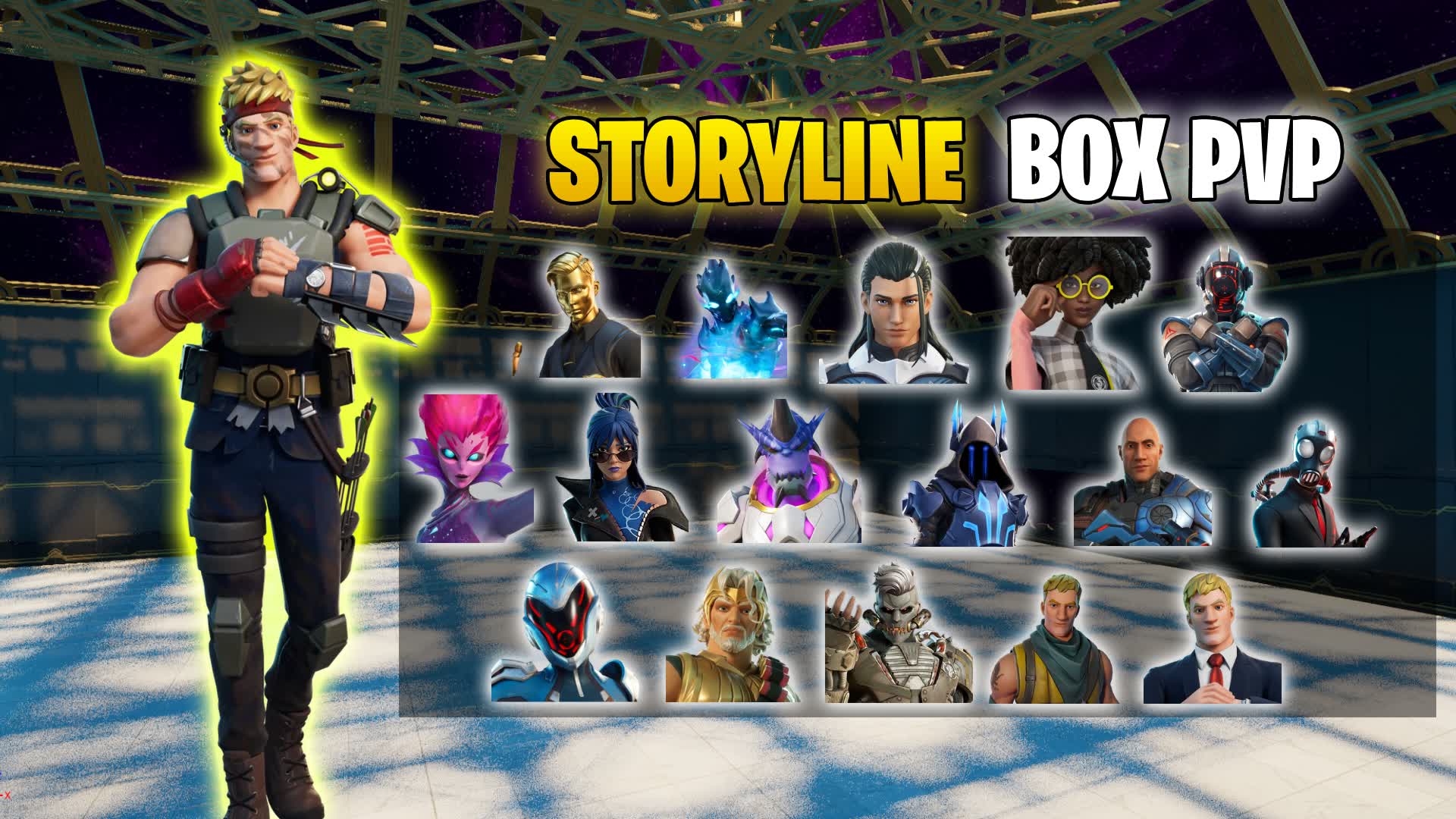 Fortnite Storyline BOX PVP 5839-7983-4993 by vemtix - Fortnite