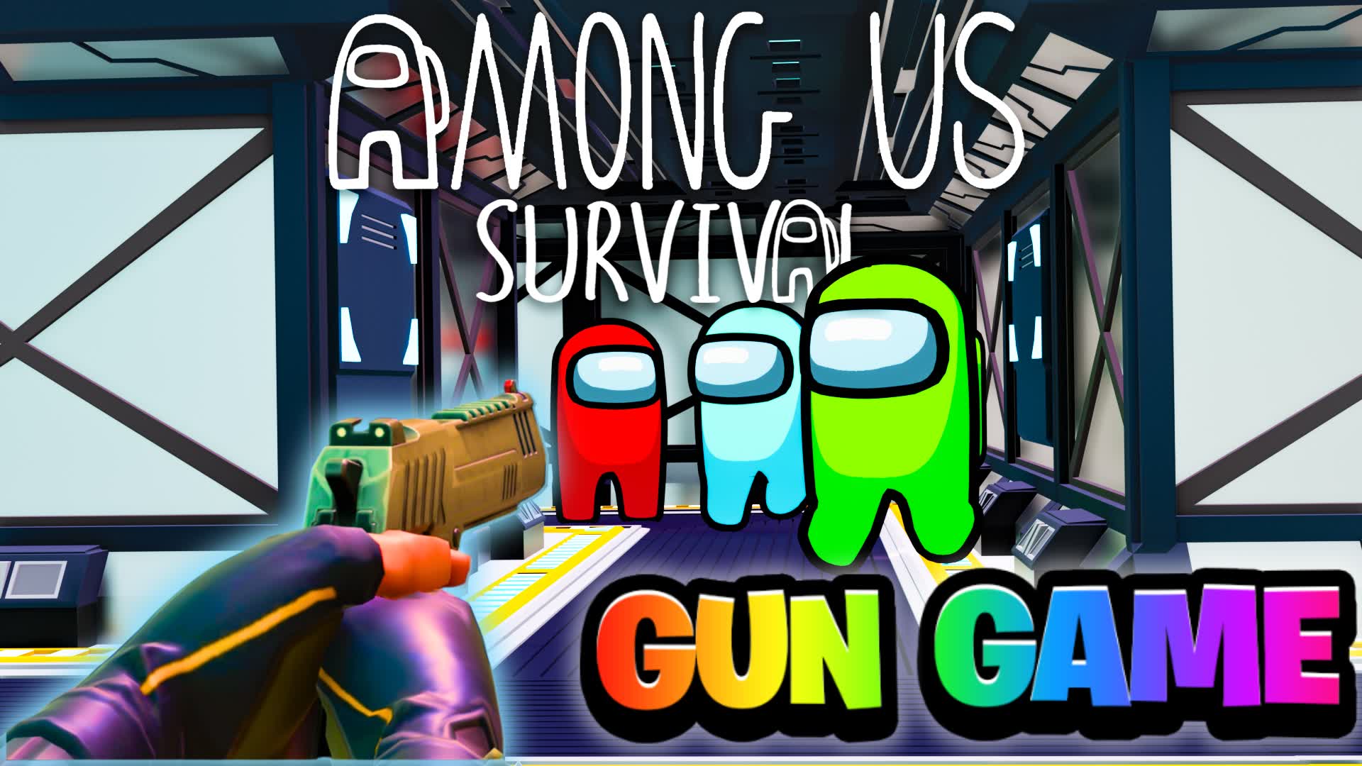 AMONG US GUN GAME🔫 FIRST PERSON🎥 9398-5992-8775 by nxthn - Fortnite ...