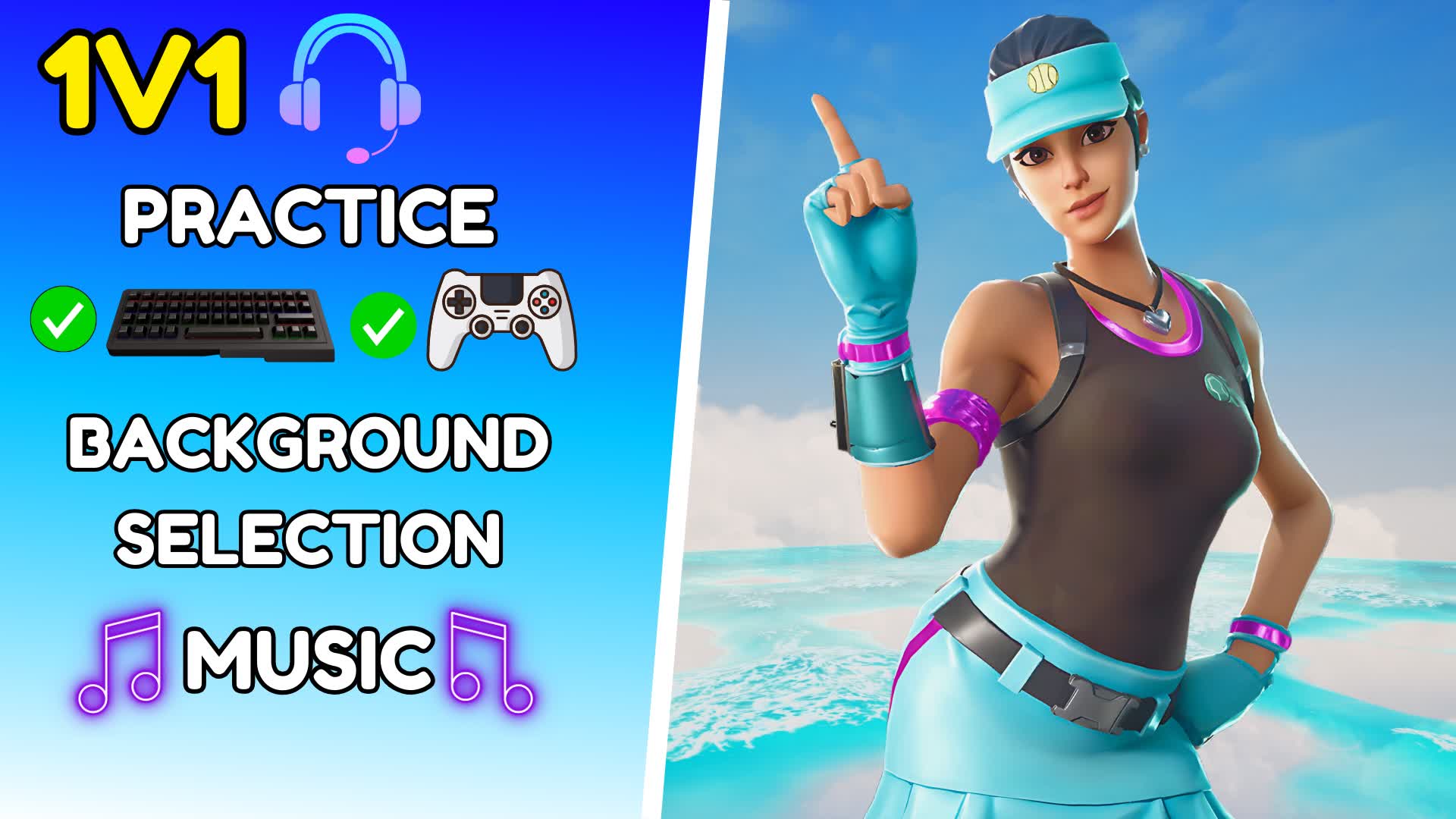 1V1 REMIX MUSIC - BUILD FIGHT 7818-7531-4754 by primevision - Fortnite Creative Map Code ...