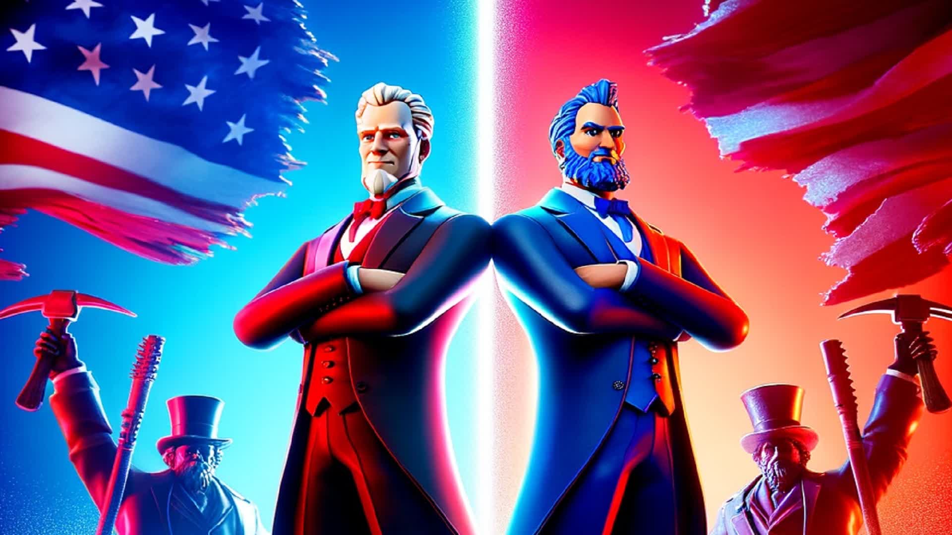 MASSIVE RED🔴 V.S. BLUE🔵 7515-2051-0548 من ابتكار mediocoremac - Fortnite