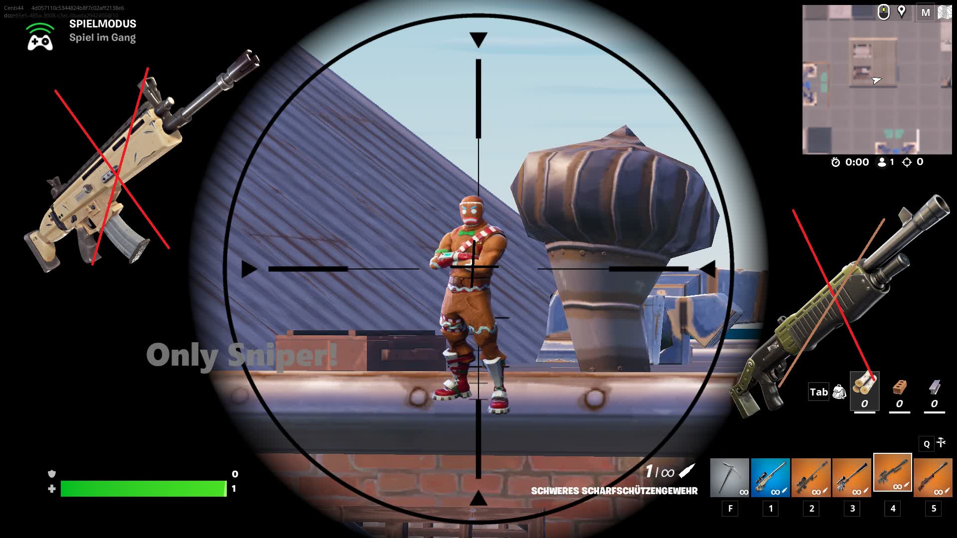 centi tarafından üretilen One Shot Only Sniper Zero Build FFA (S2) 5959 ...