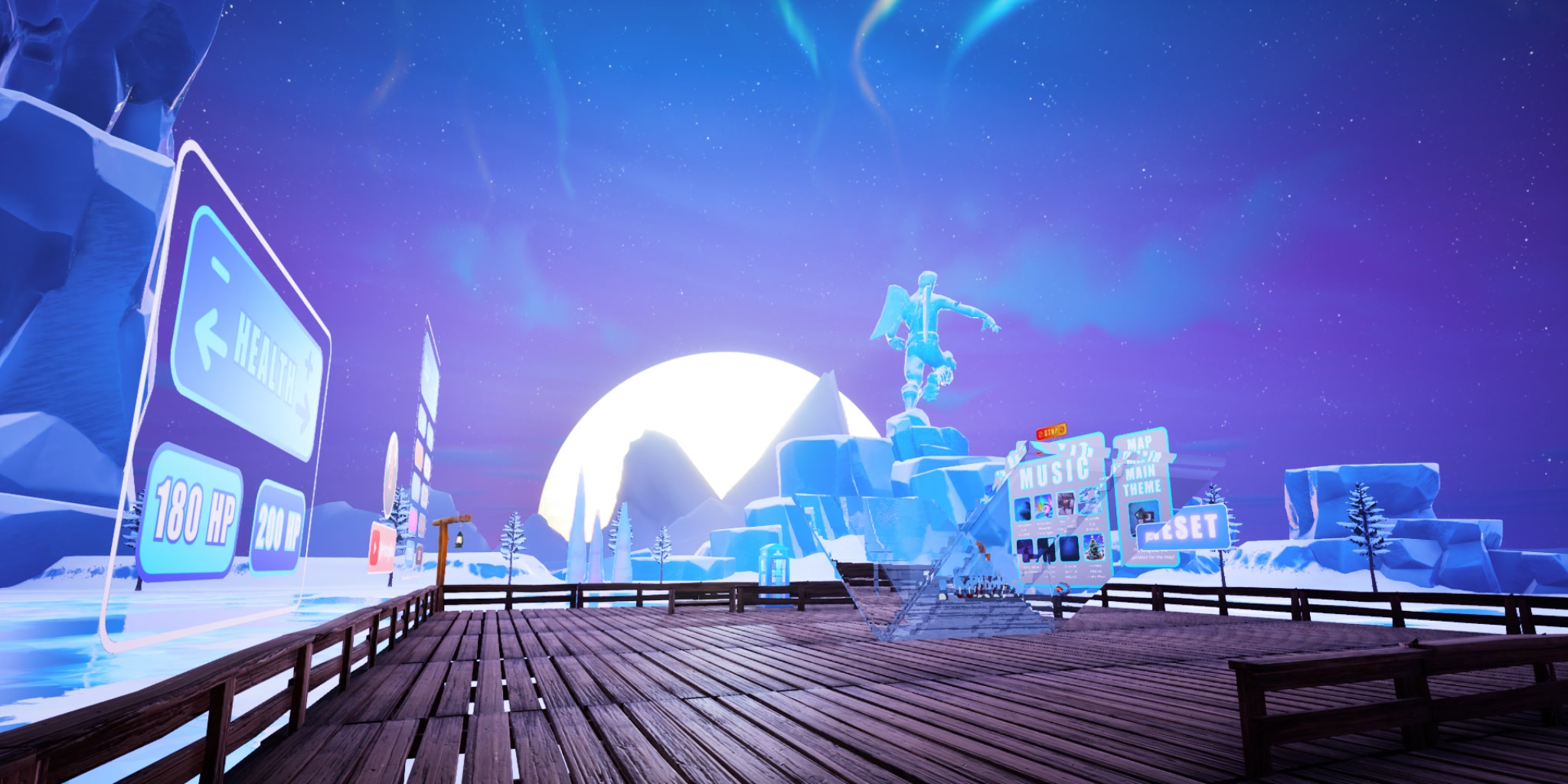 Frozen Lake 1v1 1502-0594-9825 by intangible - Fortnite Creative Map Code - Fortnite.GG