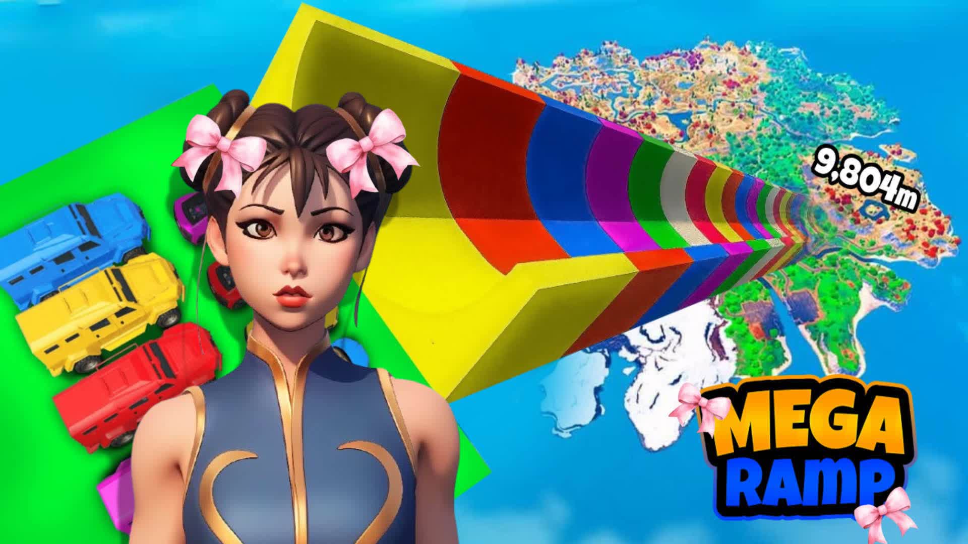 🎀 UWU Mega Ramp 🎀 1621-5199-5575 by ppgamesstudio - Fortnite Creative ...