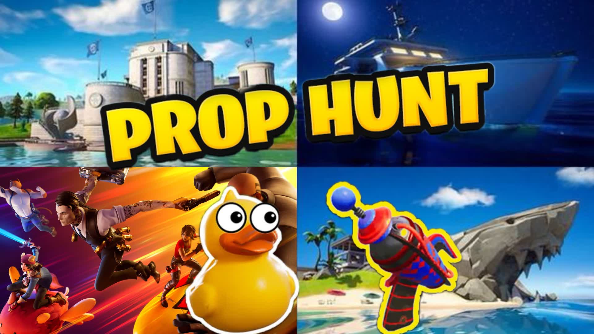 PROP HUNT Chapter 2 8277-5054-4622 by vouloux - Fortnite Creative Map Code - Fortnite.GG