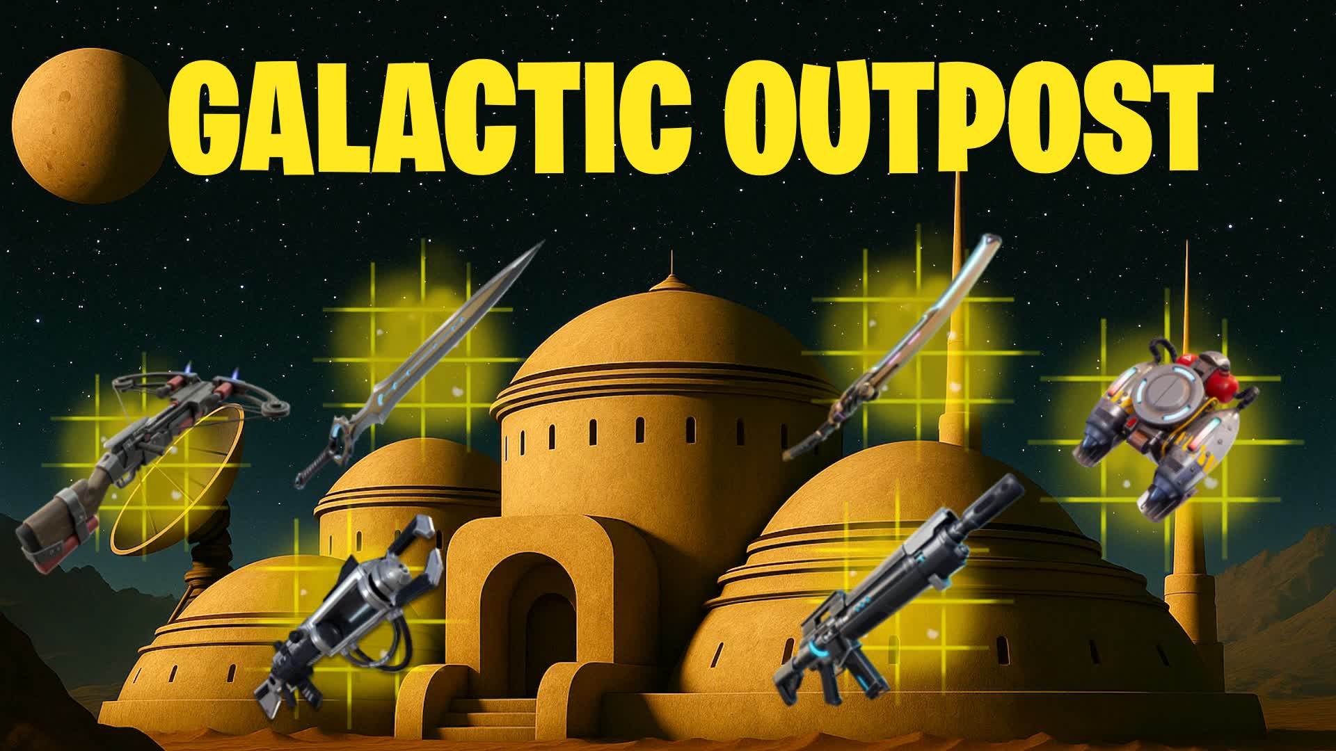 GALACTIC OUTPOST 7340-0634-2601 by welcome10 - Fortnite Creative Map ...