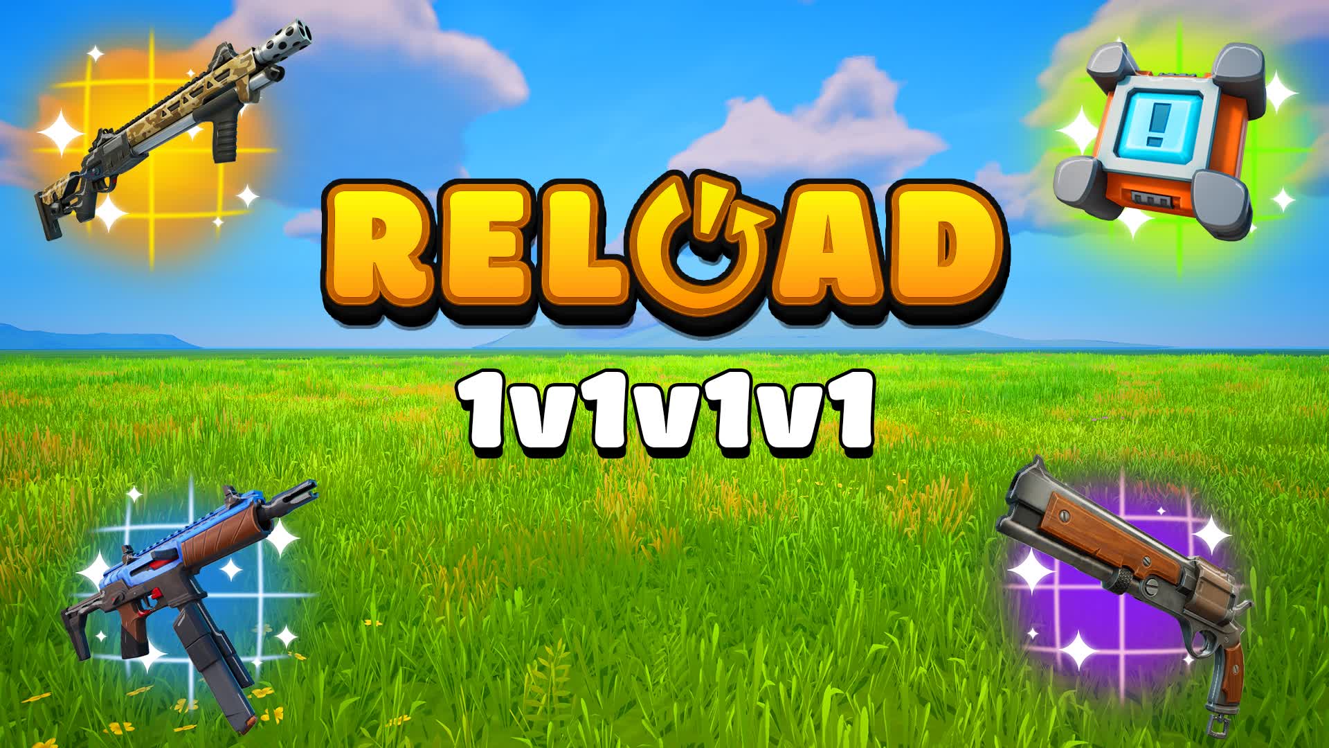 1V1V1V1 RELOAD 1V1 2V1 2V1 1V1V1 PVP 7990-5717-5569 by ago-daav - Fortnite Creative Map Code ...