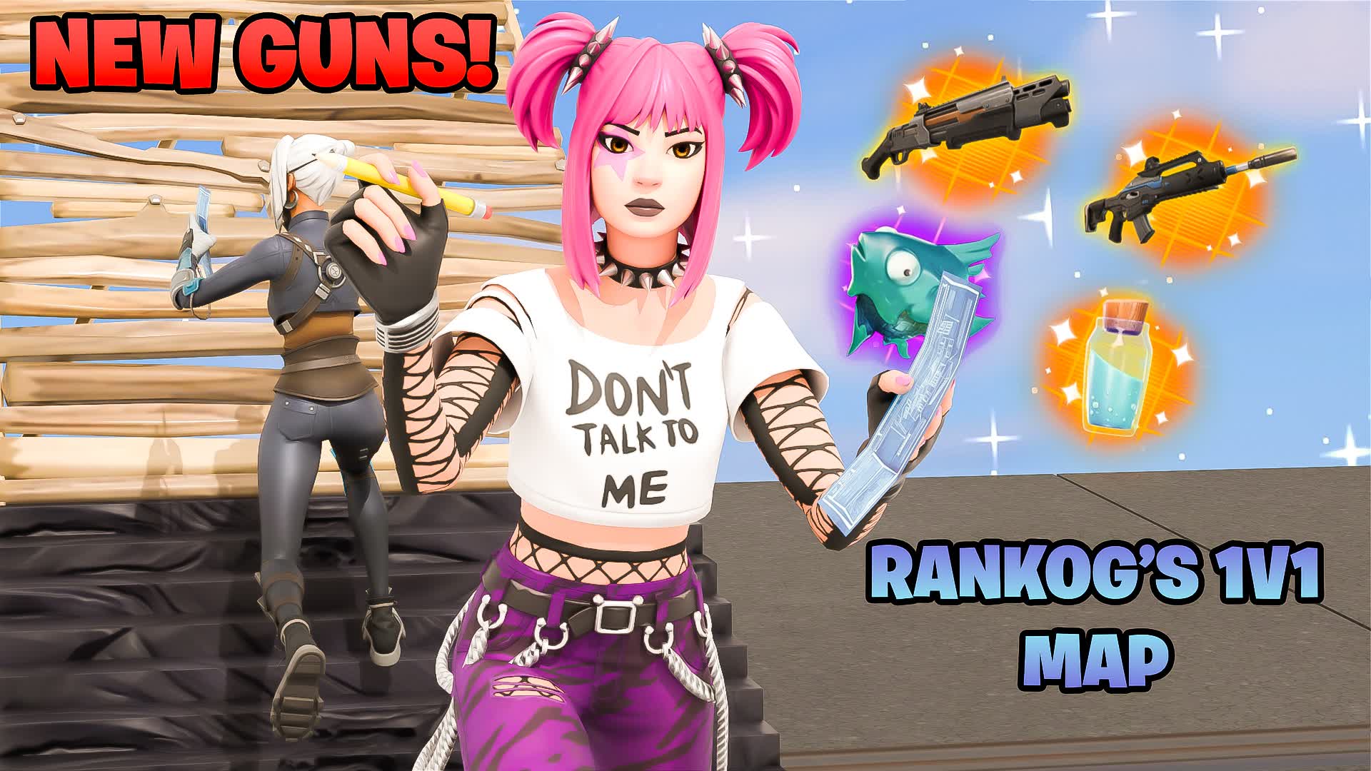 Build Fights 1v1 [RANKOG] 0884-2371-6293 by n1kola - Fortnite Creative Map Code - Fortnite.GG