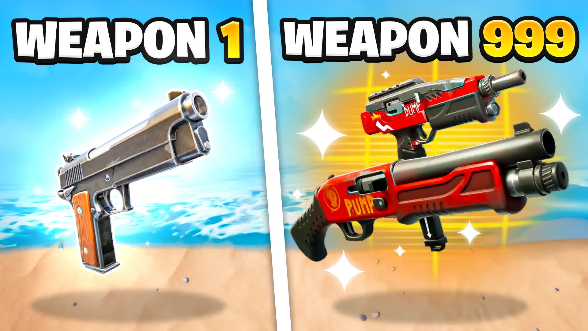 🌊 SUMMER GUN GAME 🏝️ ONE SHOT 🔫 2398-3452-2529 by t2o - Fortnite ...