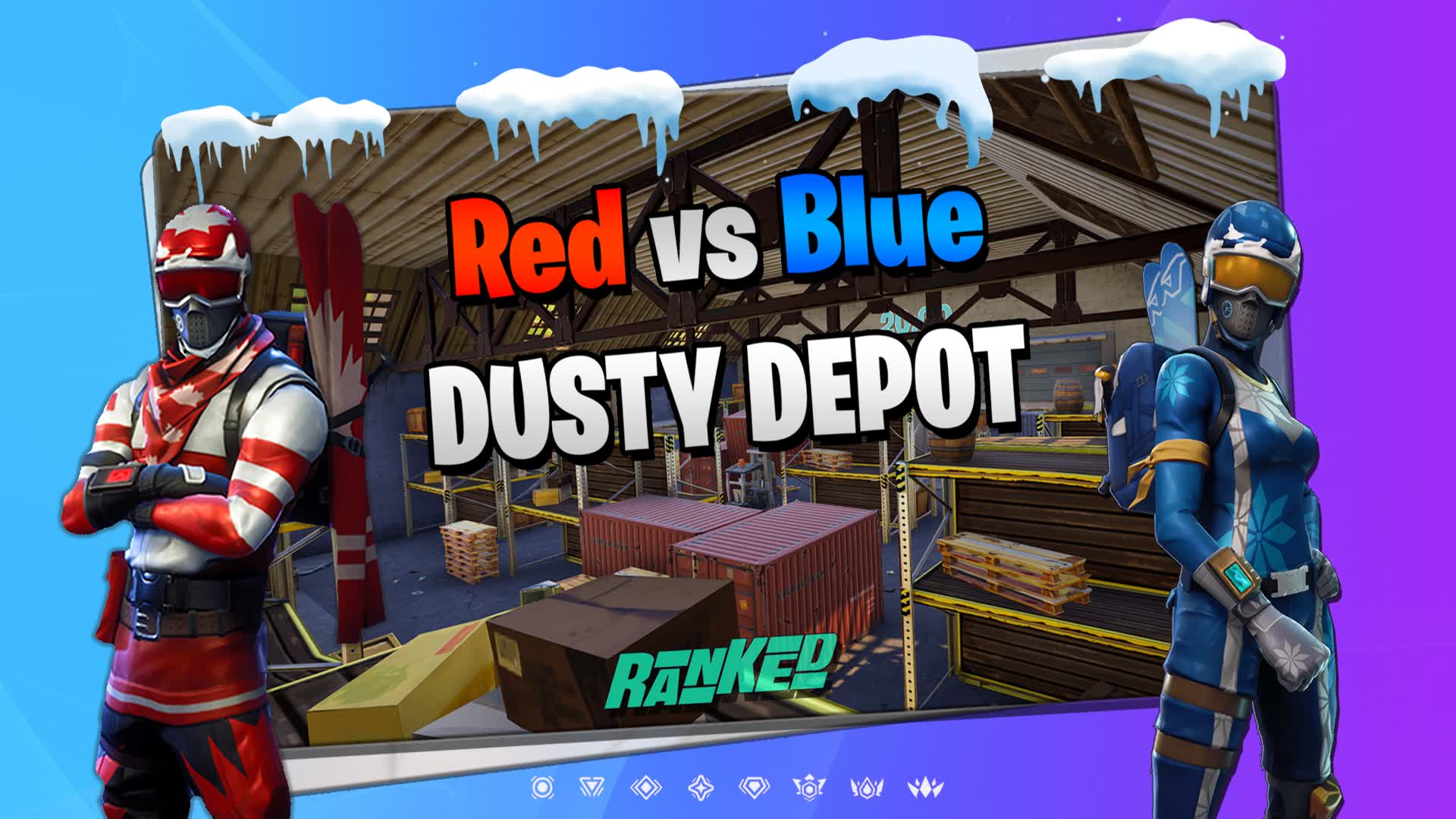 RED VS BLUE DUSTY DEPOT 6665-6997-5339 by mortssi - Fortnite Creative ...