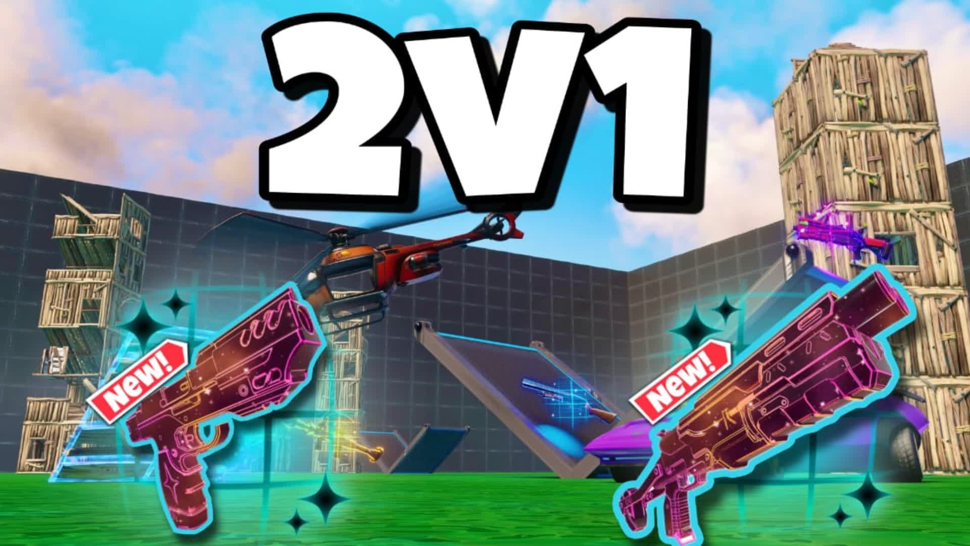 PWR EVERY GUN 2V1 6487-9911-2260 by egypwr - Fortnite Creative Map Code ...