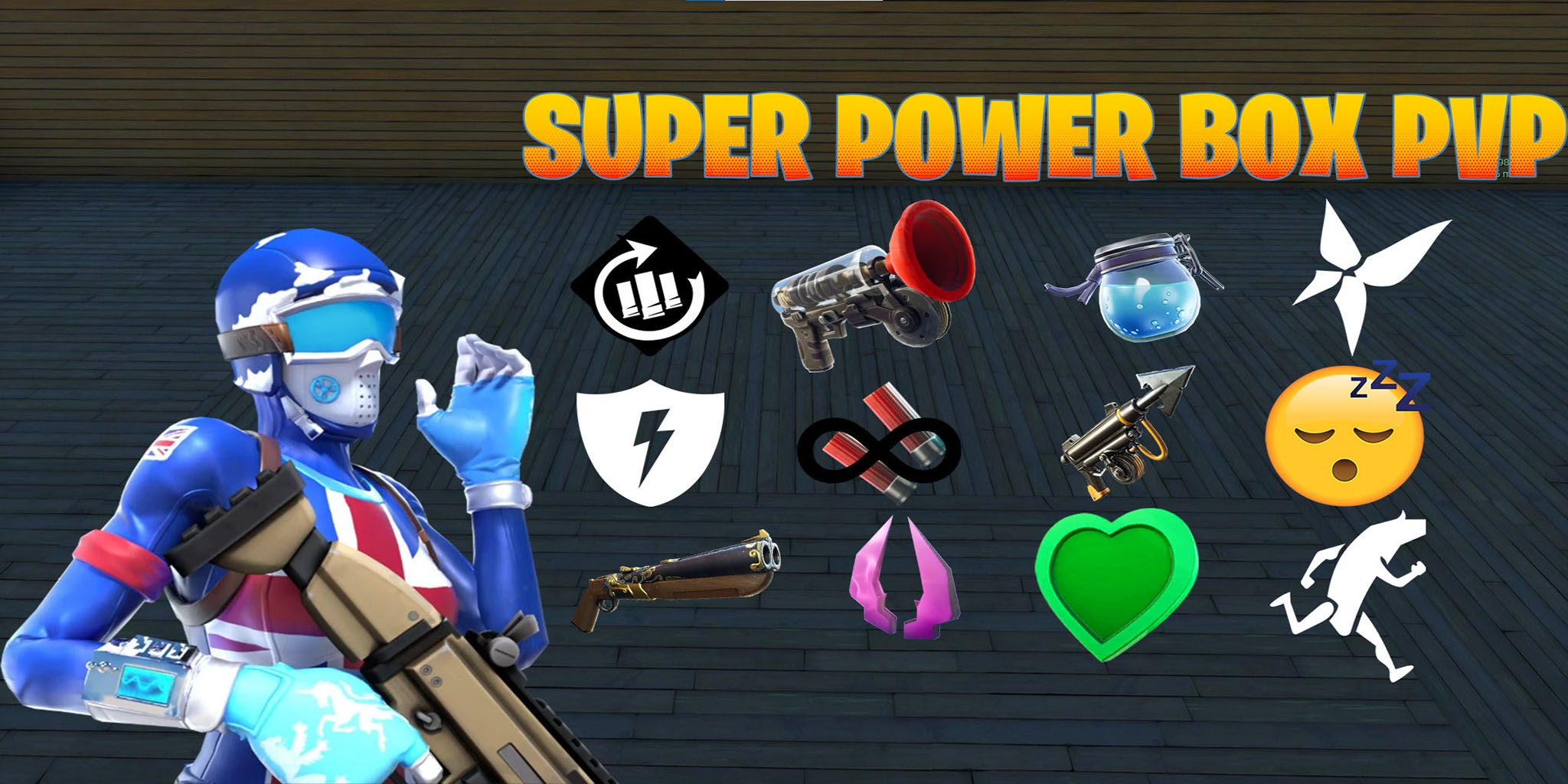 🦸 SUPER POWER BOX PVP 📦 3718-2197-7912 by billyliakofnc - Fortnite ...