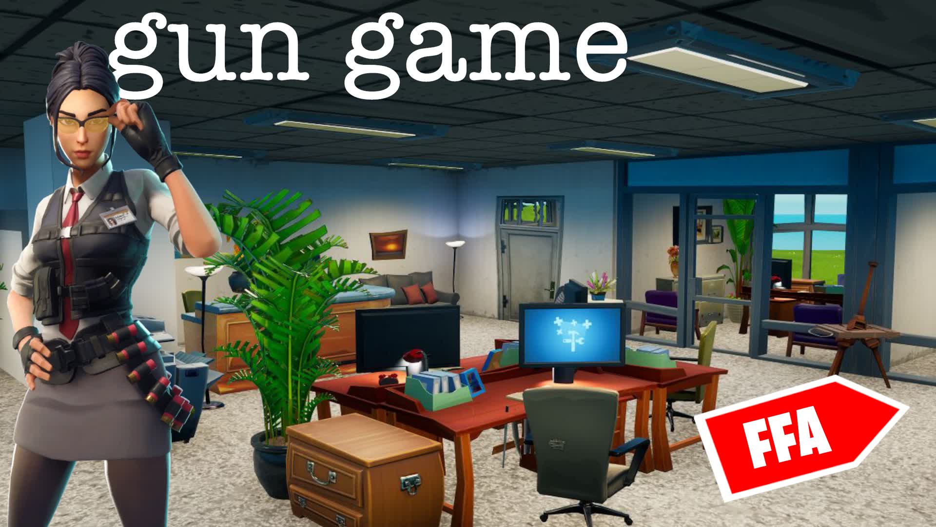 🔫 Gun Game - Office 1478-8257-4345 by terrysboy - Fortnite Creative Map ...