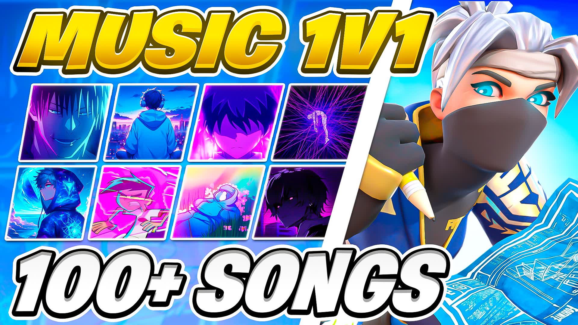 MUSIC 1V1 [100+ Songs] 9387-9126-1497 by snt_fn - Fortnite Creative Map Code - Fortnite.GG
