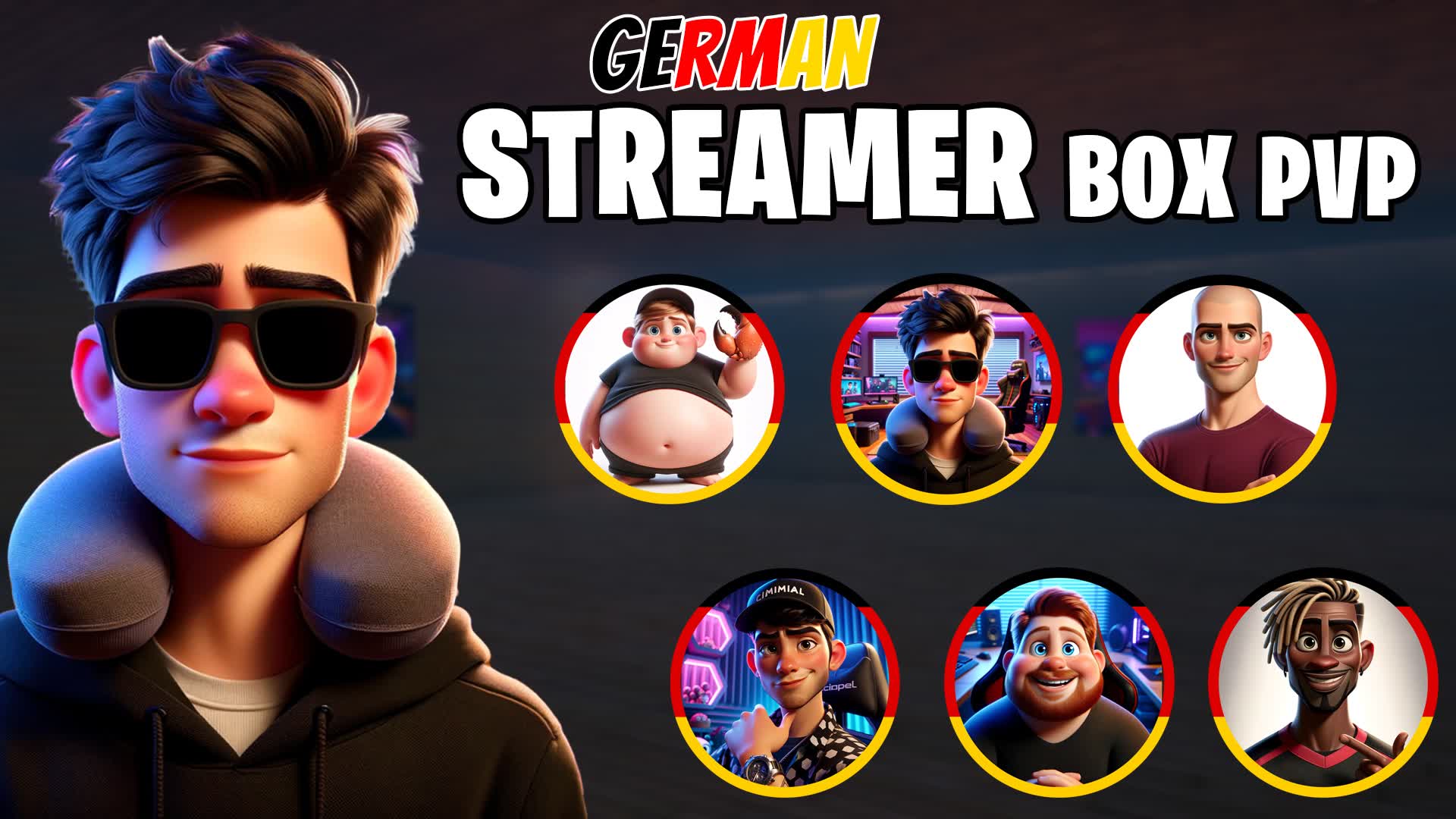 Juega GERMAN STREAMER BOX PVP 📦🥨 - 0666-8864-3687 | Fortnite Zone