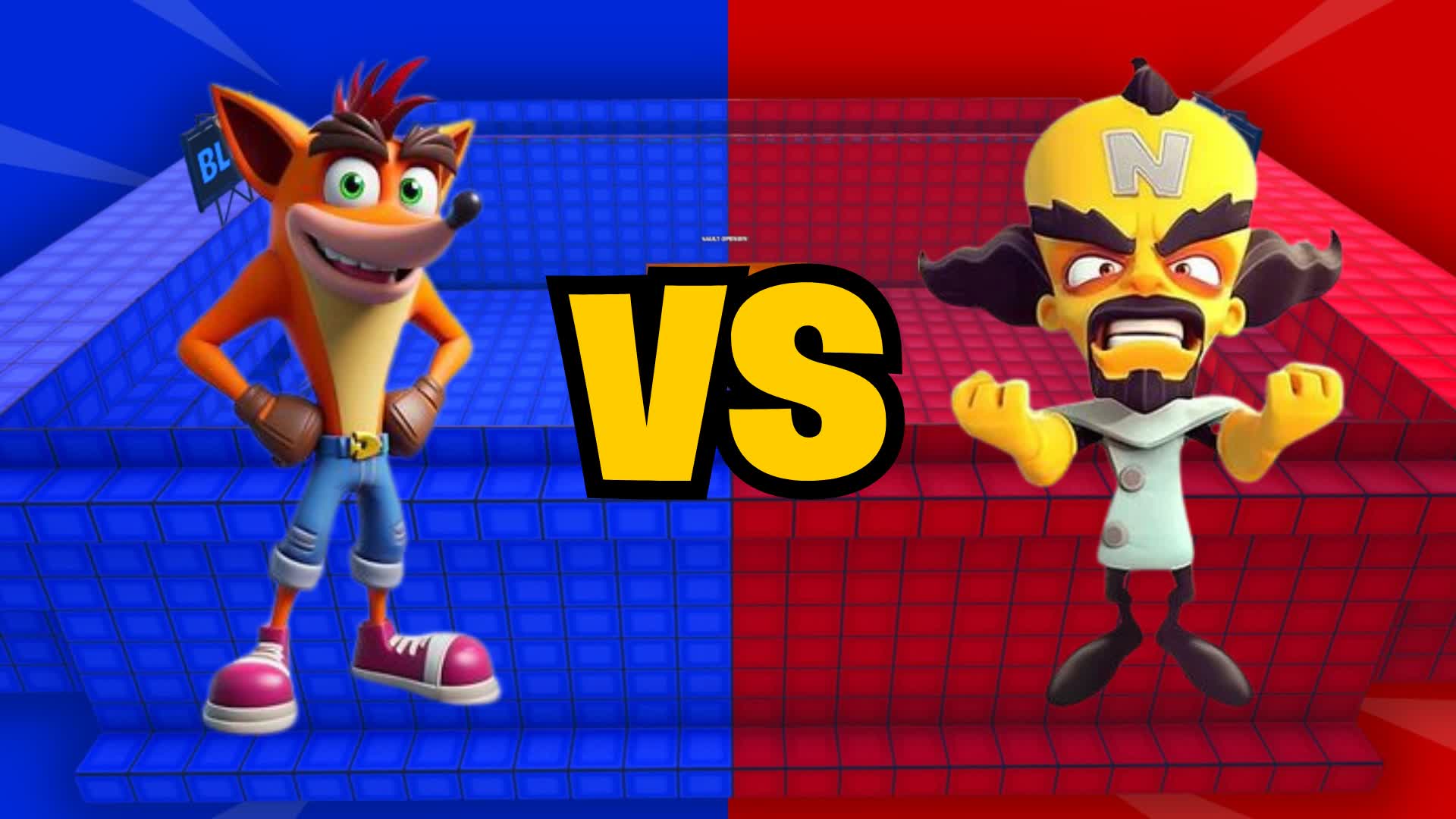 🐰CRASH VS NEO CORTEX🧑🏻‍🔬 6000-9772-5955 by yuck - Fortnite Creative Map ...