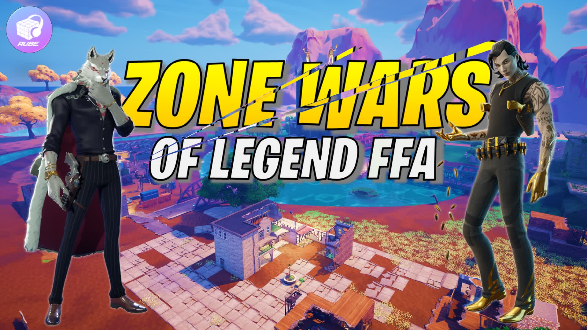 ZONE WARS OF LEGEND 1443-6104-9468 by dj_rube - Fortnite Creative Map ...