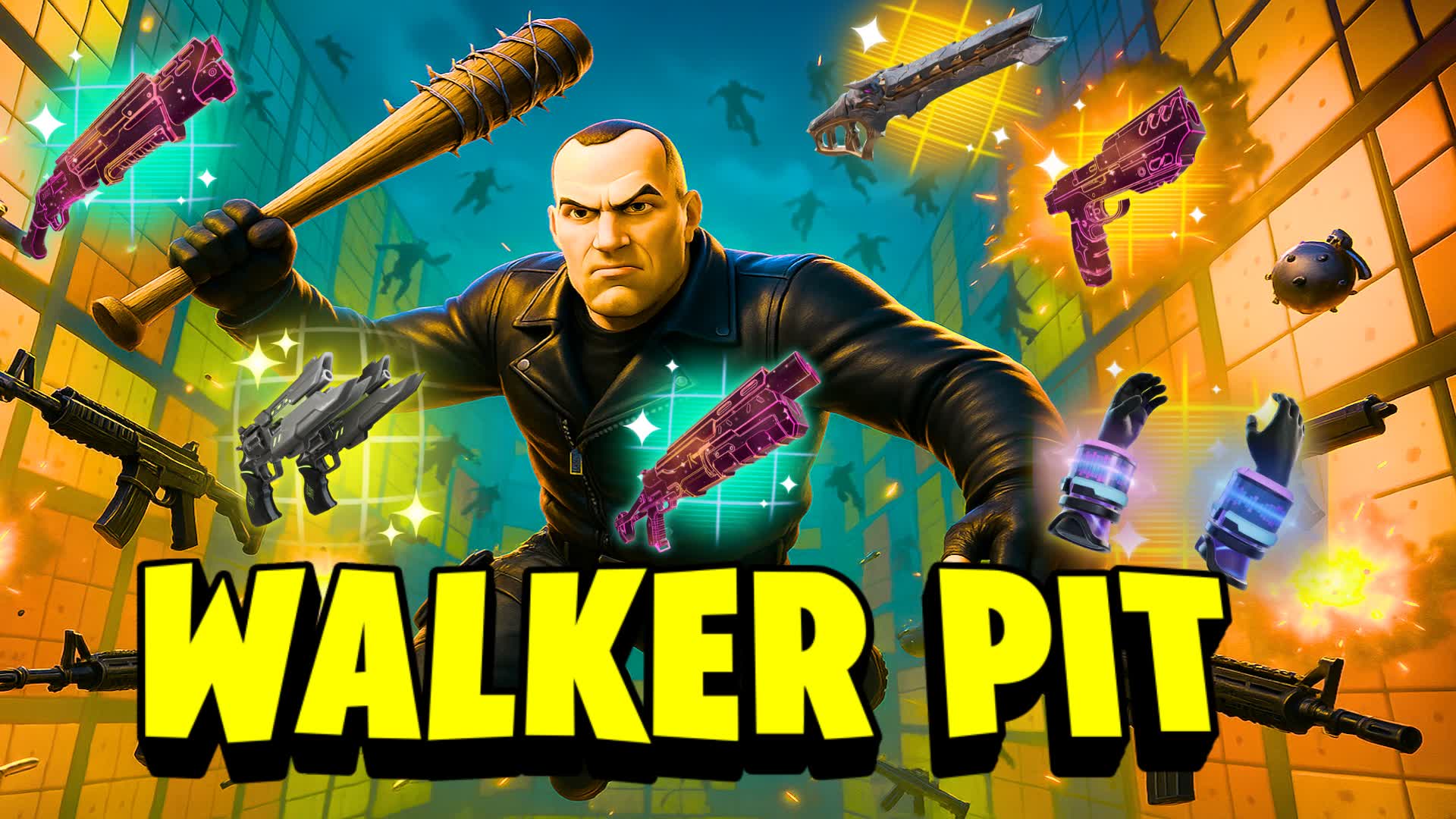 💥 WALKER PIT 🧟 v1.5.2 9221-2211-0272 by ockto - Fortnite Creative Map ...