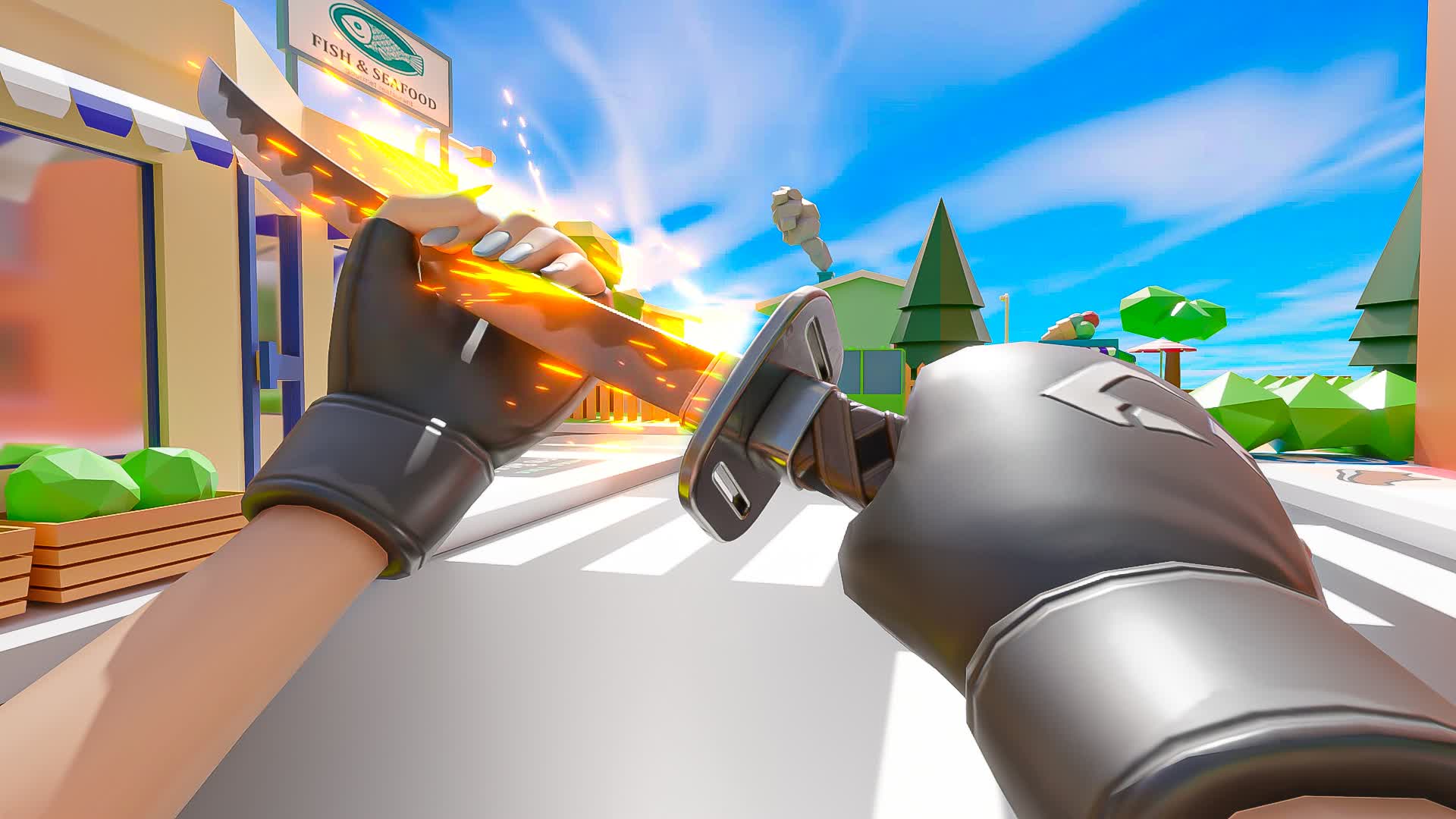 ⭐SUPER INFINITE GUN GAME FIRST PERSON🔫 7153-1511-2985 by arcade_studio - Fortnite Creative Map ...