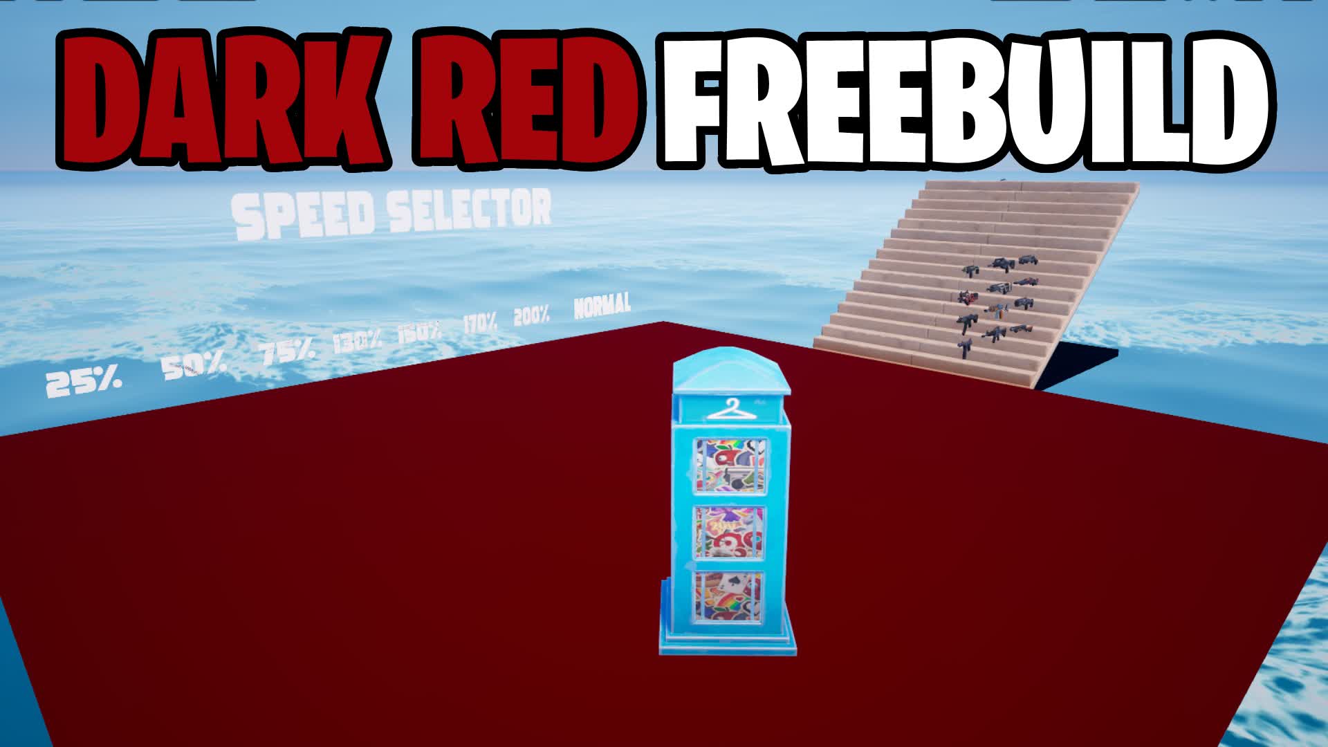 Dark Red FreeBuild 1551-1132-3591 by ps10 - Fortnite