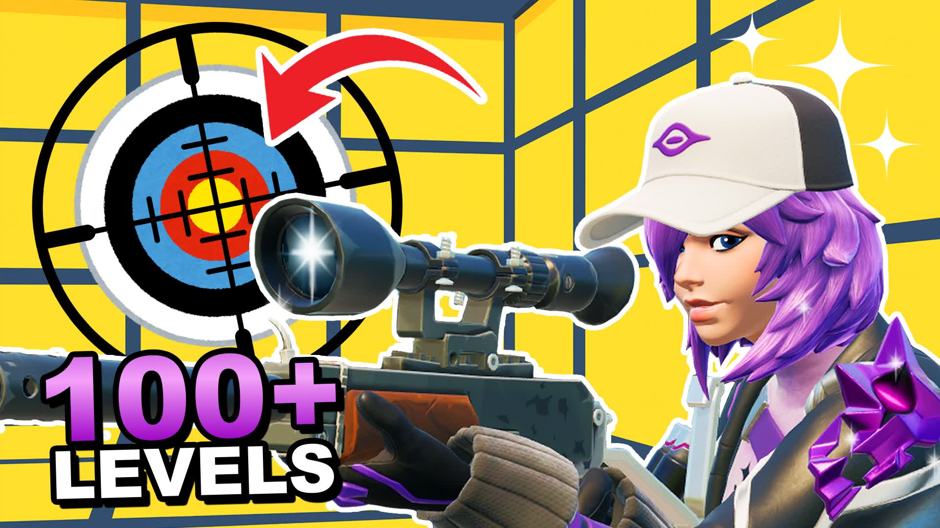 👑Aerial Scope TrickShot PARKOUR 100+👑 5893-7755-0118 by younin - Fortnite Creative Map Code ...